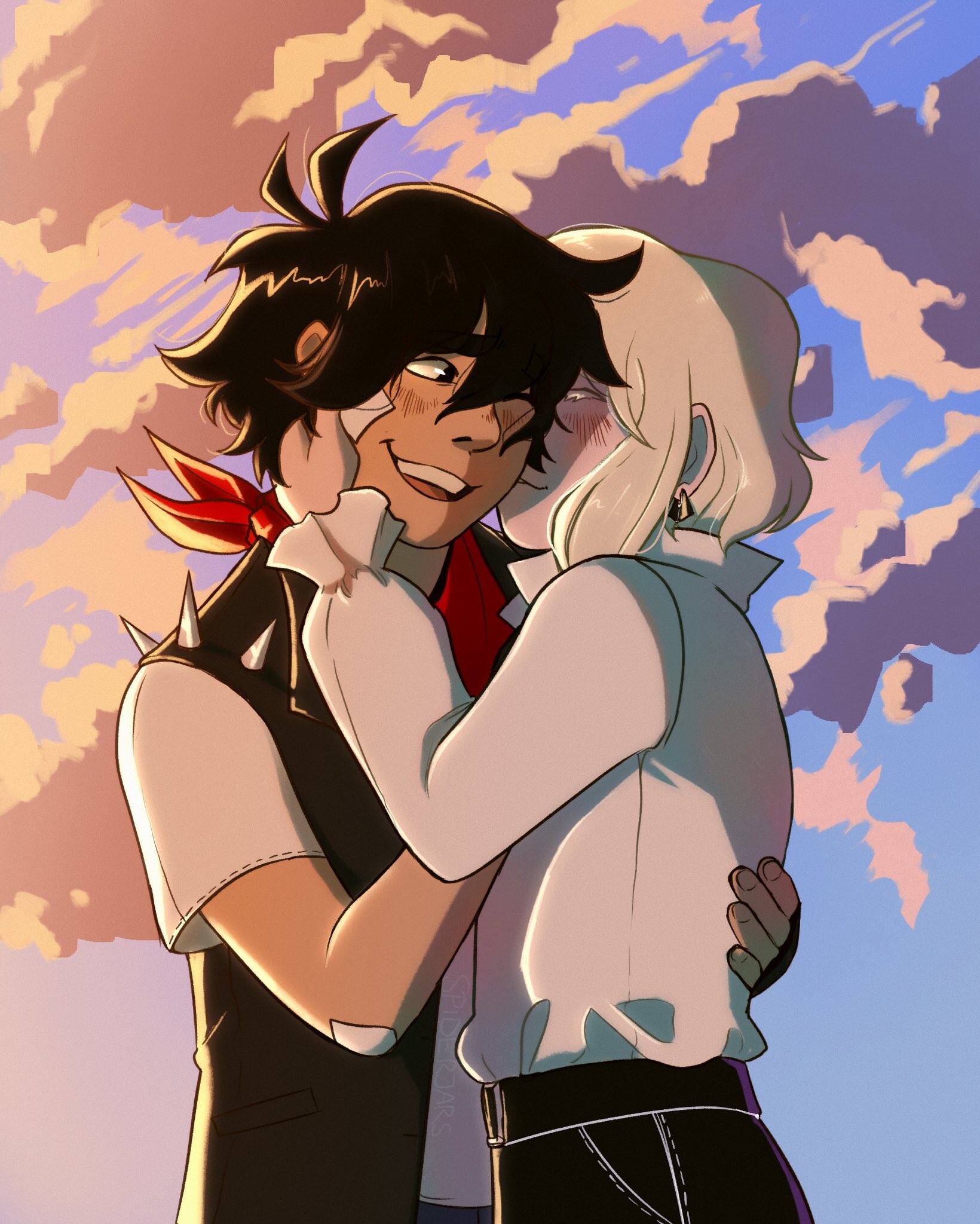 ArtStation - Selfship Promare commission