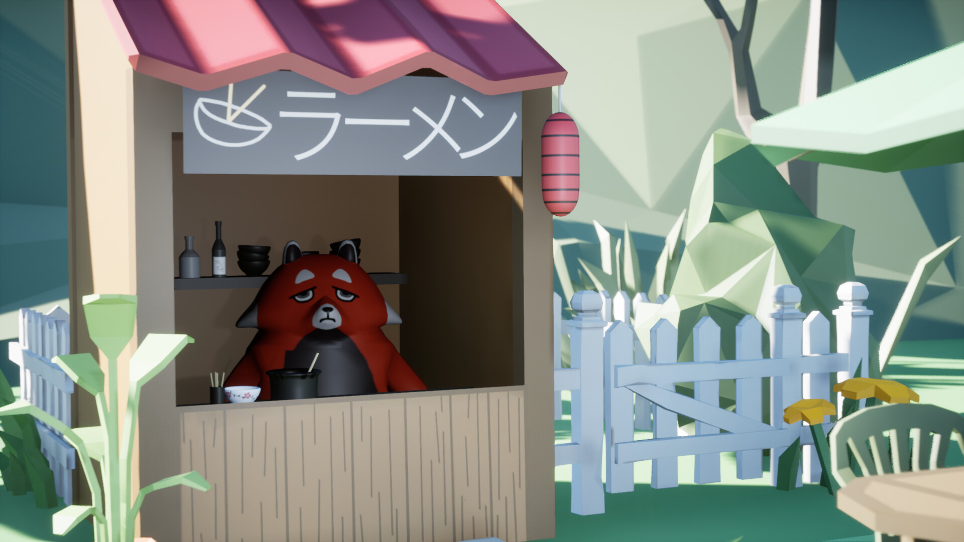 Mari Wood - Komu - The Grumpy Red Panda