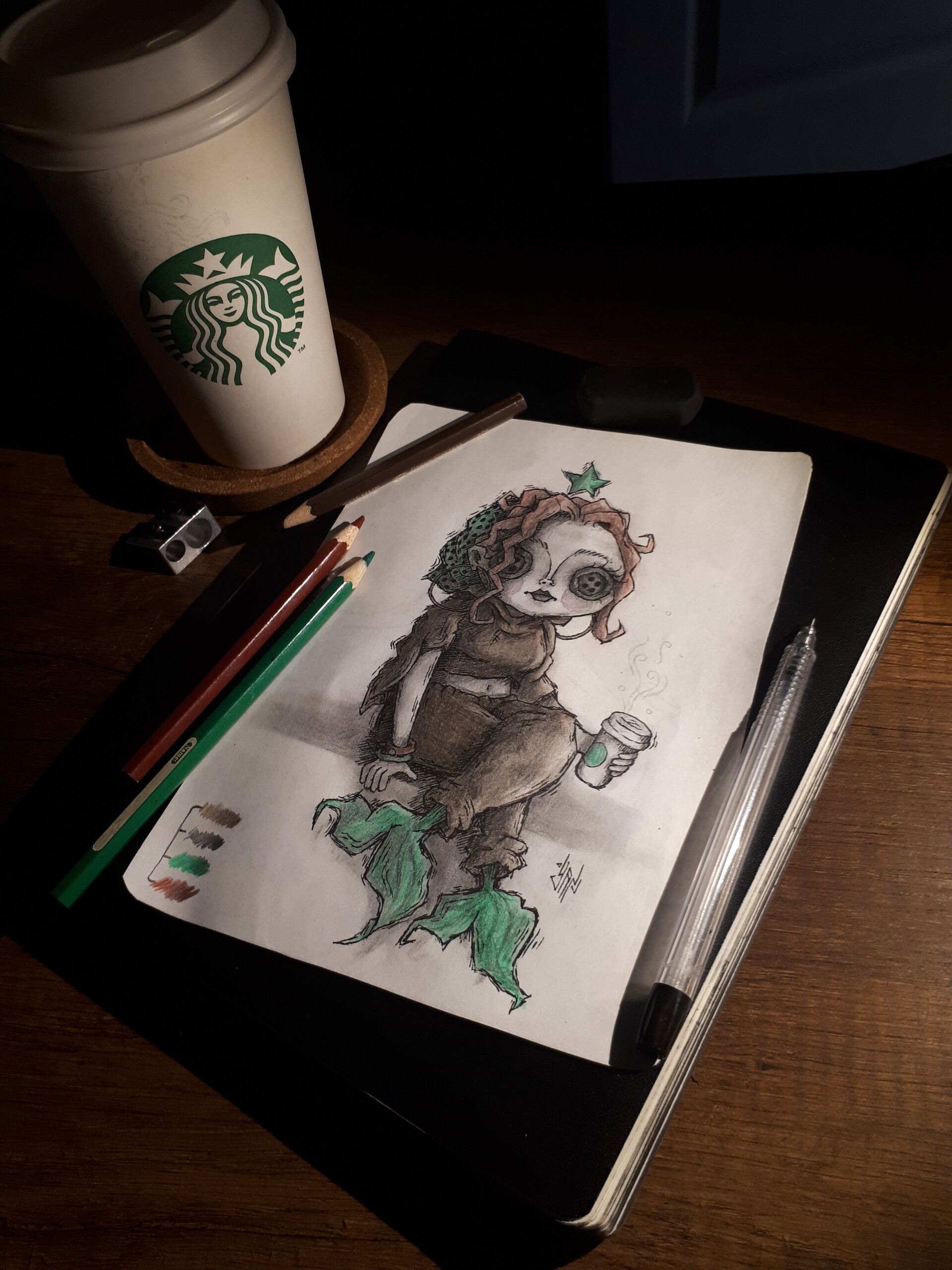 ArtStation - Starbucks art