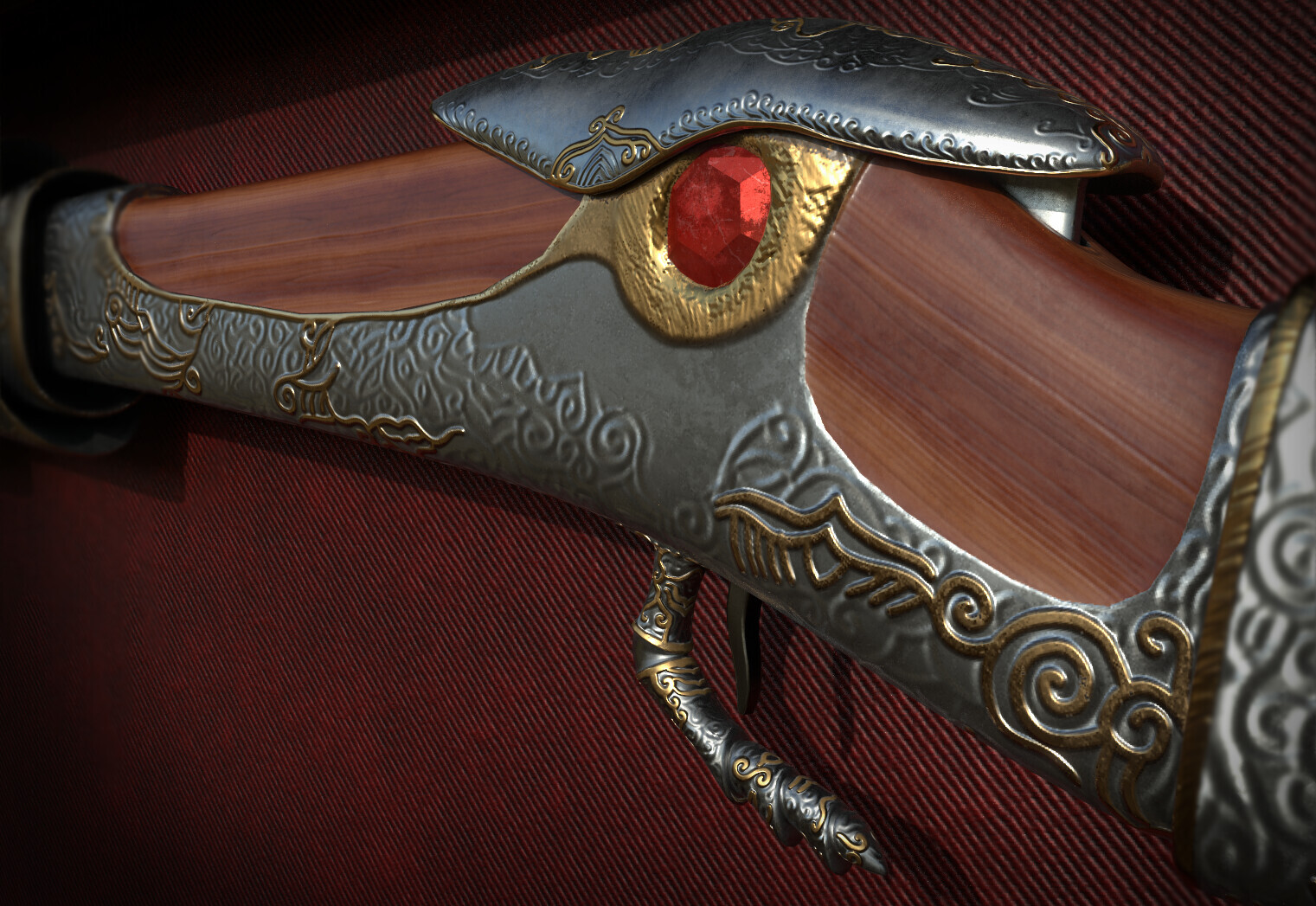 Adam Godsy - Silver Fantasy Rifle