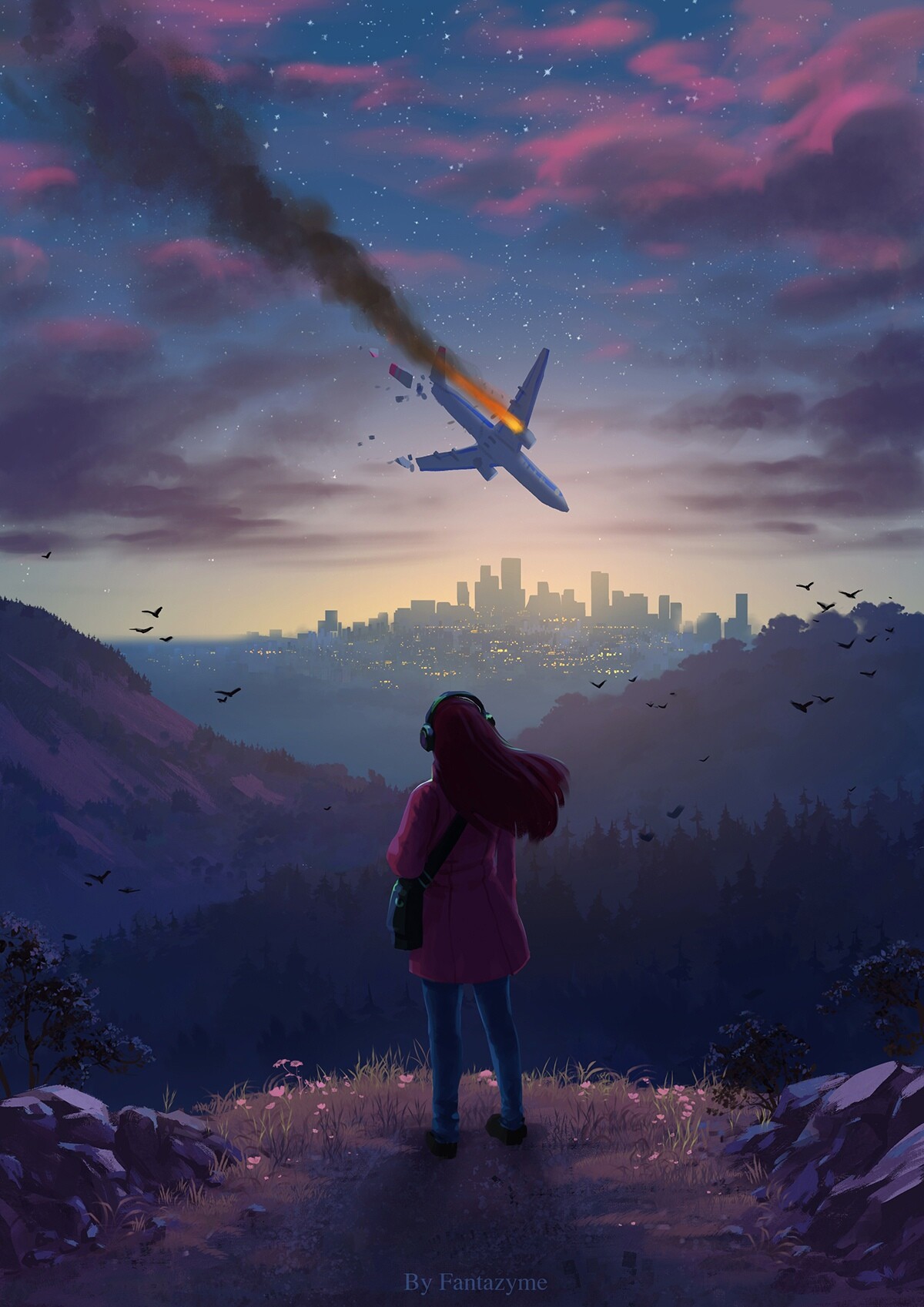 ArtStation - Why do I dream of plane crashes?