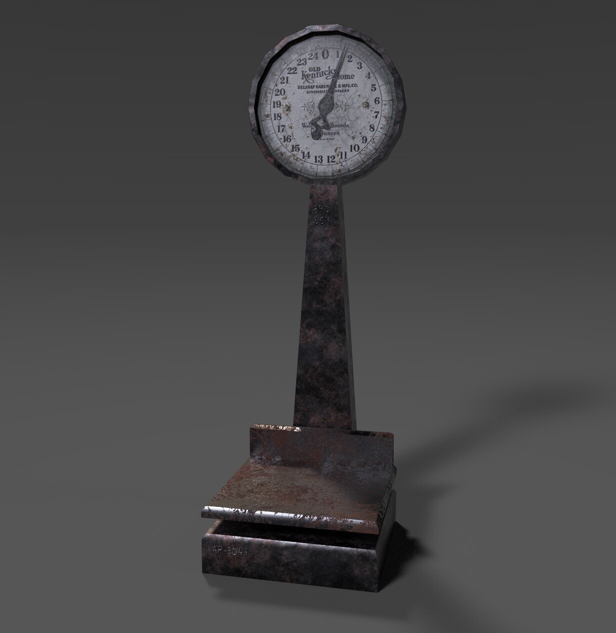 ArtStation - Old weighing machine