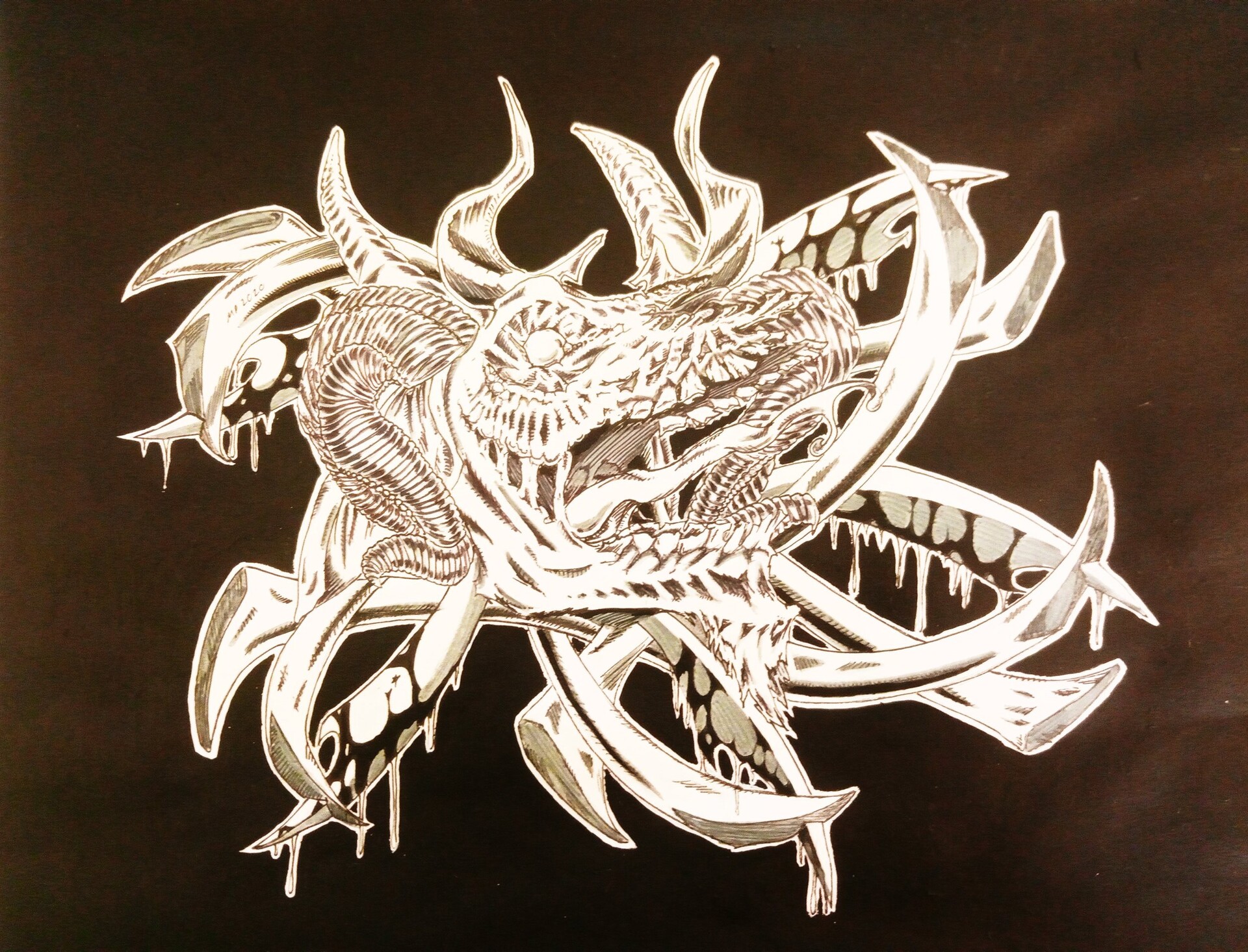 ArtStation - Blasphemous demon.