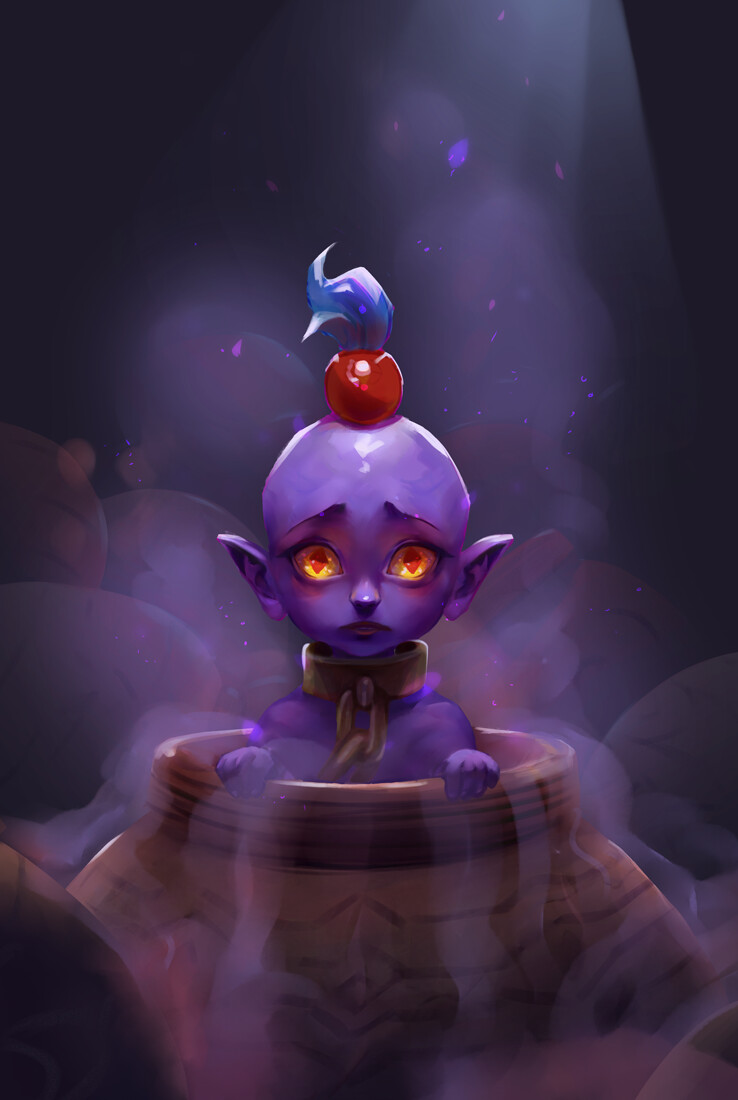ArtStation - Little Genie 2021