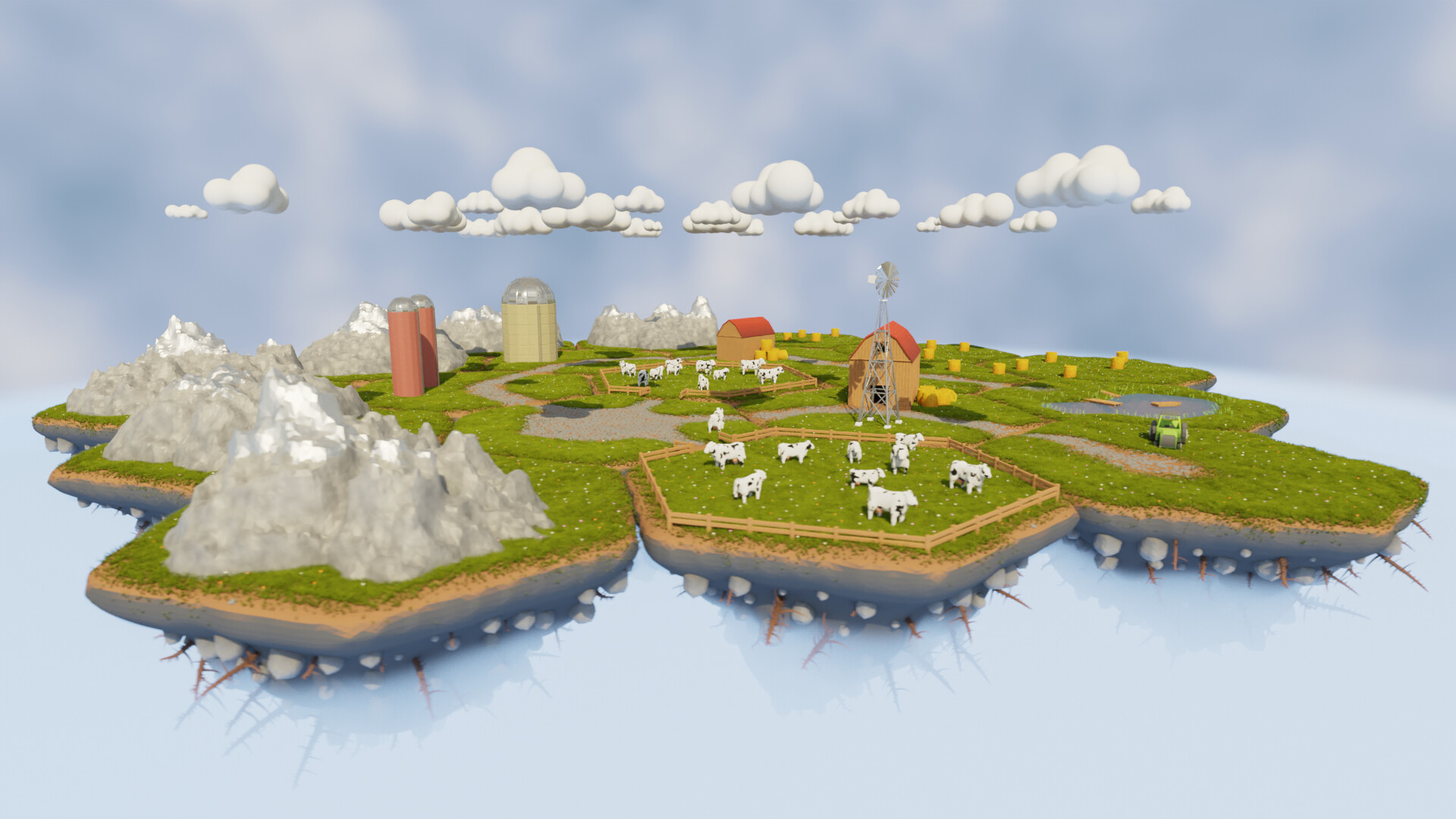 ArtStation - Hexagon Farm