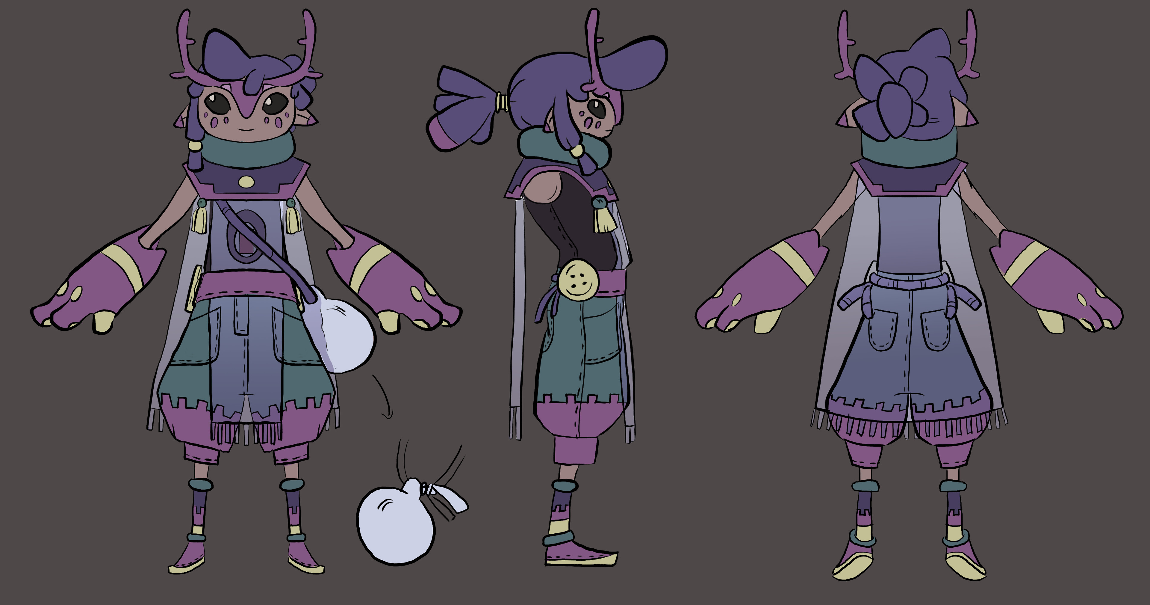 Megan Hsu - Pontil Game: Characters