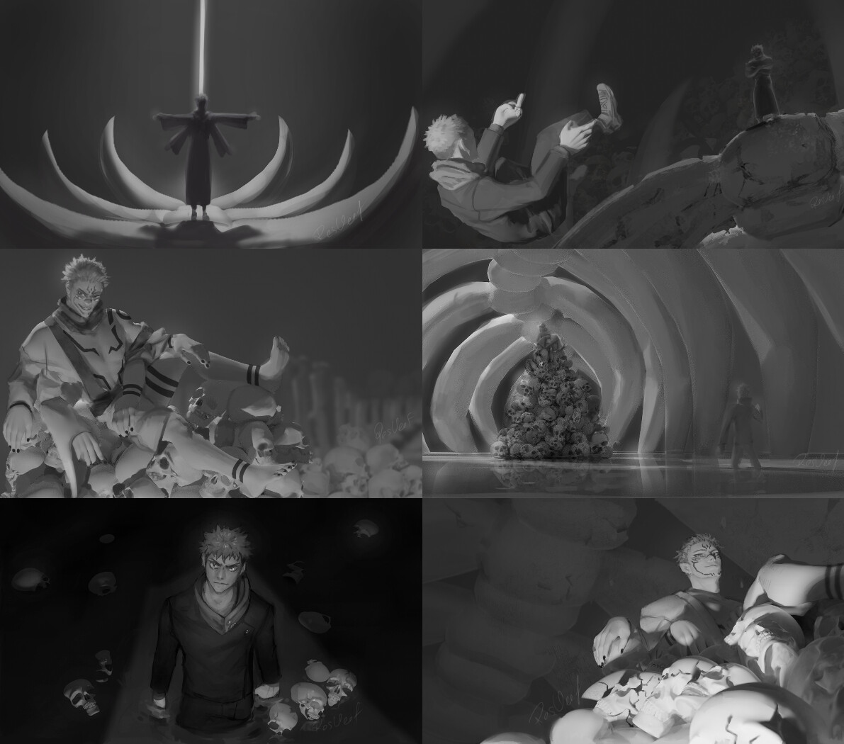 ArtStation - Alone with Sukuna