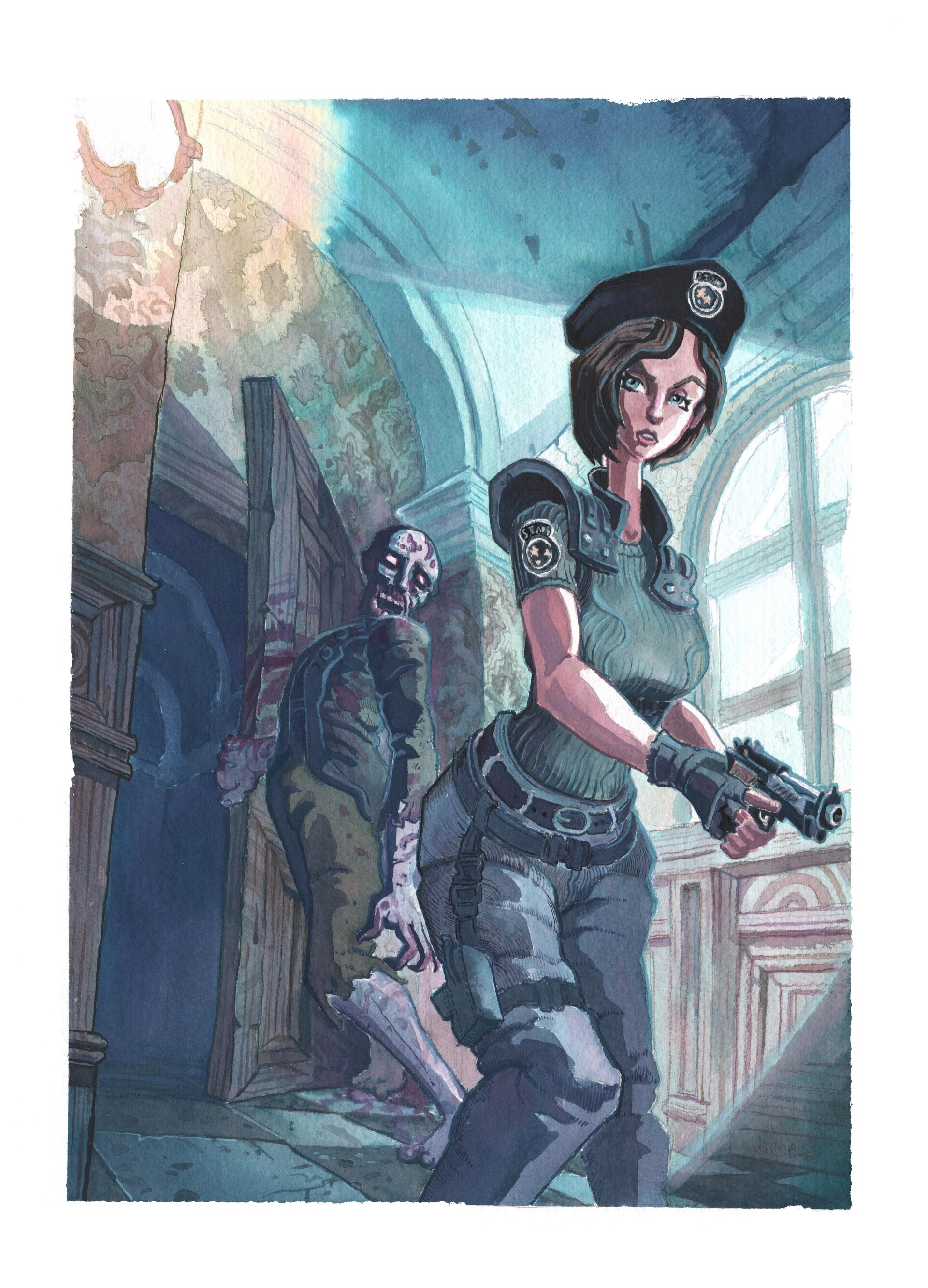ArtStation - Resident Evil fan-art