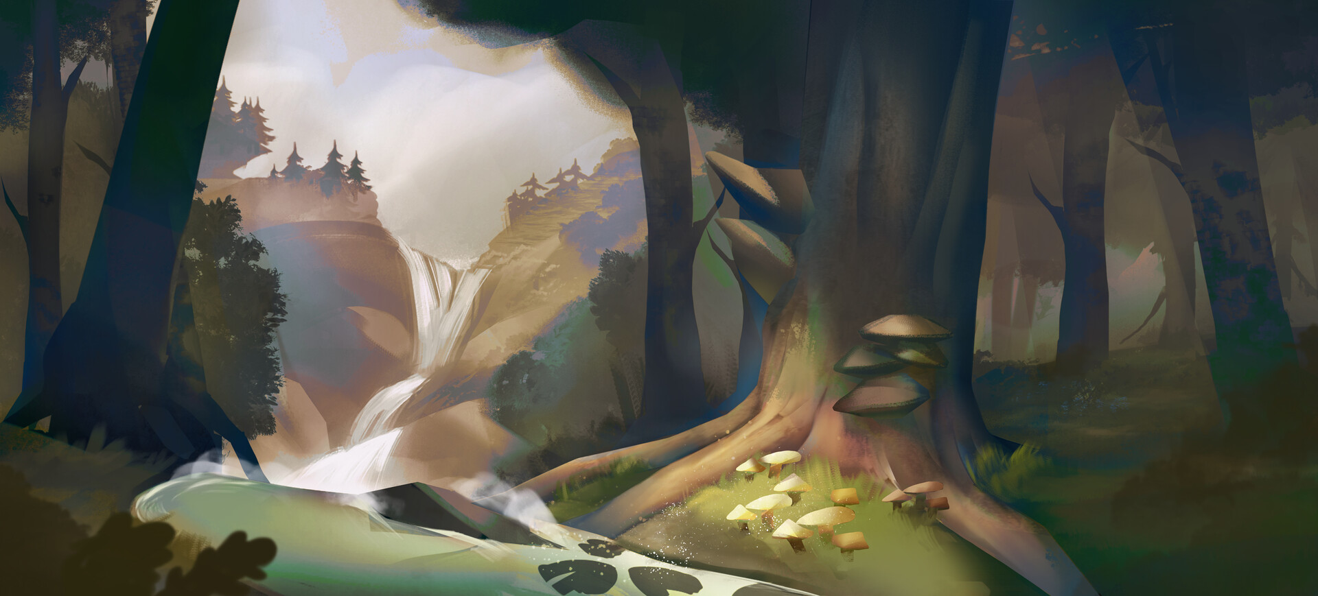 ArtStation - Forests :: illustration