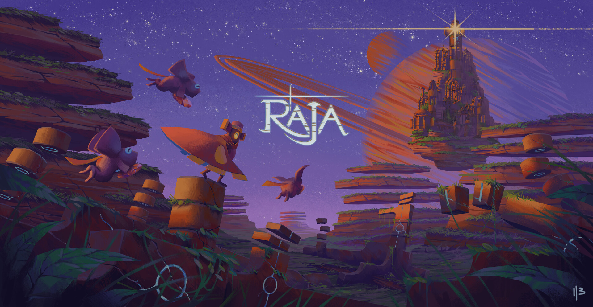 Benoit Chenu - RAJA - 2D Platformer game