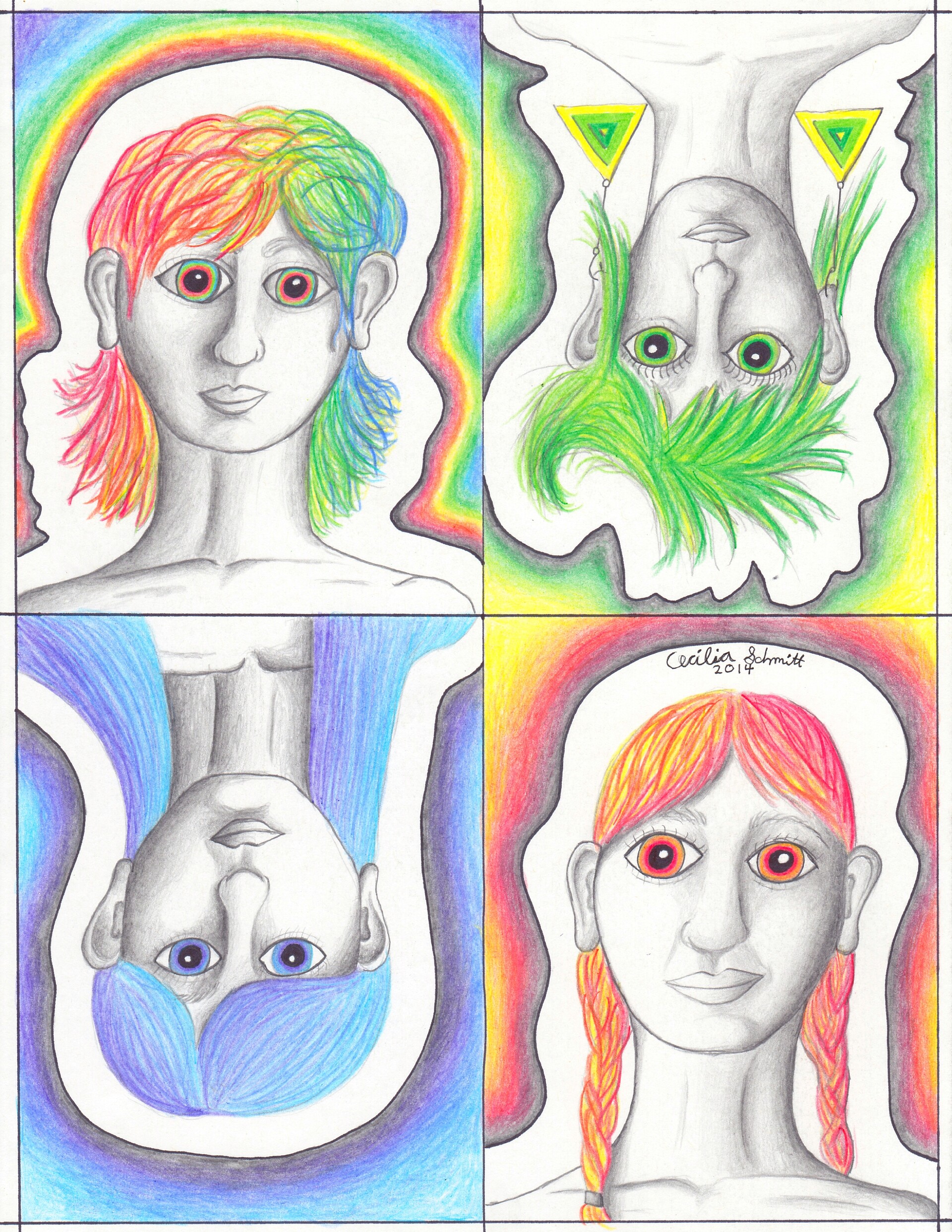 ArtStation - Four Faces