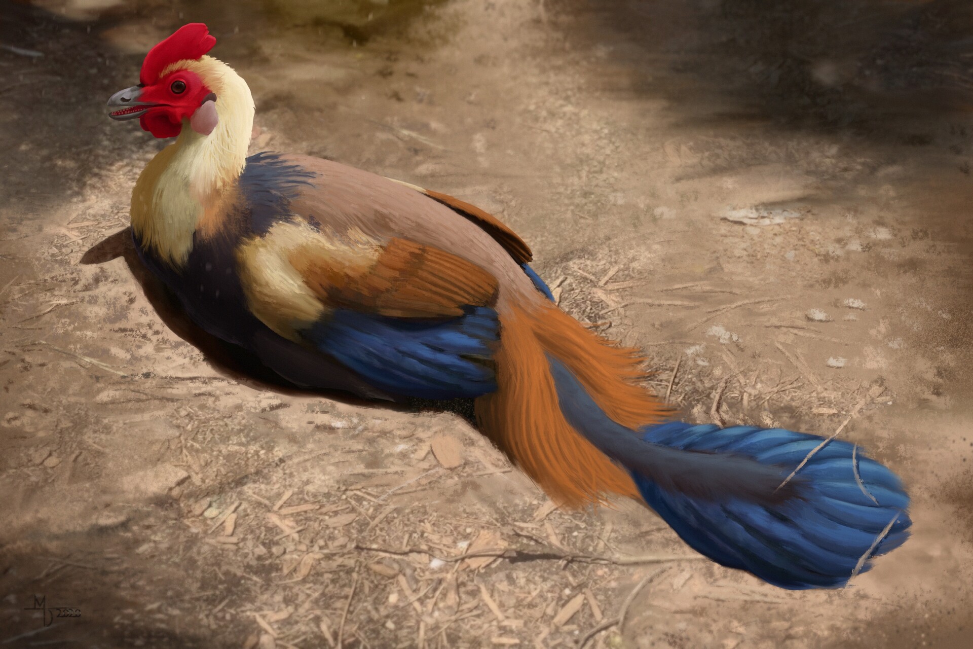 ArtStation - Chickenosaurus