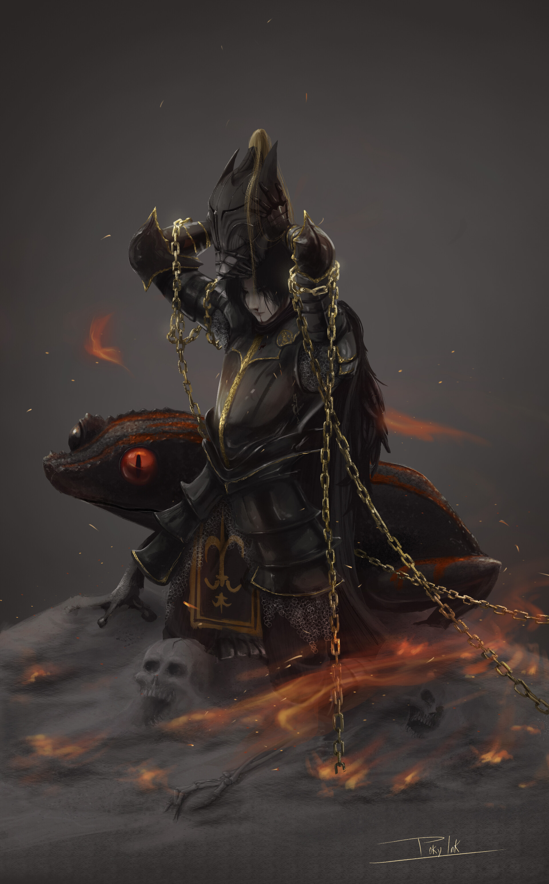 ArtStation - Black knight