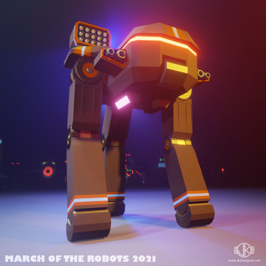 ArtStation - March of the Robots 032221