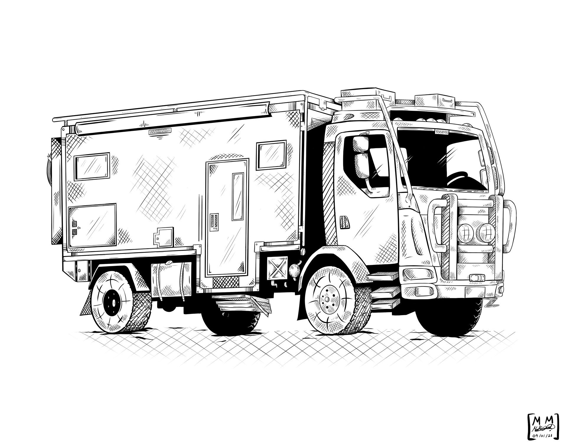 expedition vehicles coloring pages