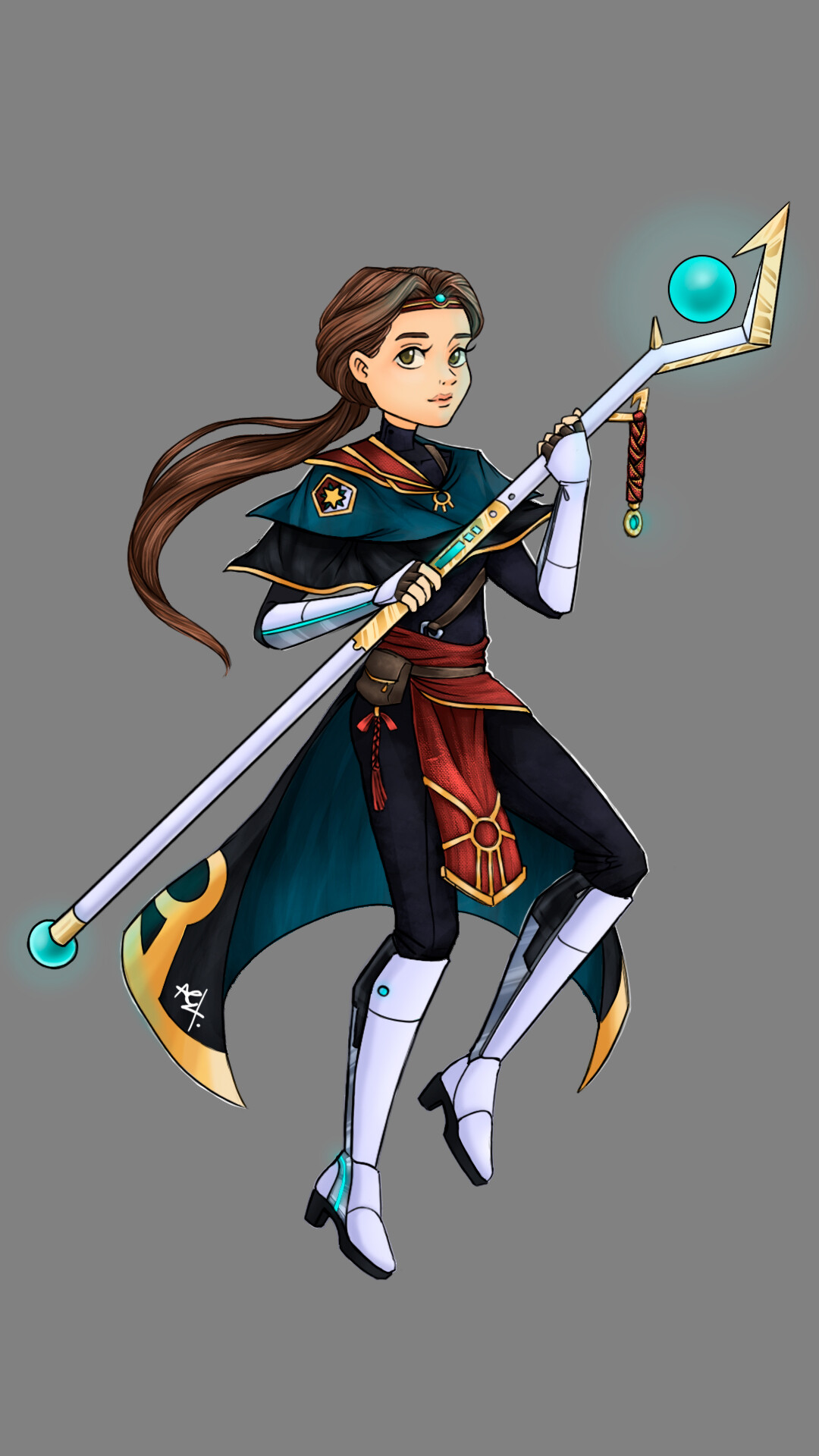 ArtStation - Hechicera Defensora