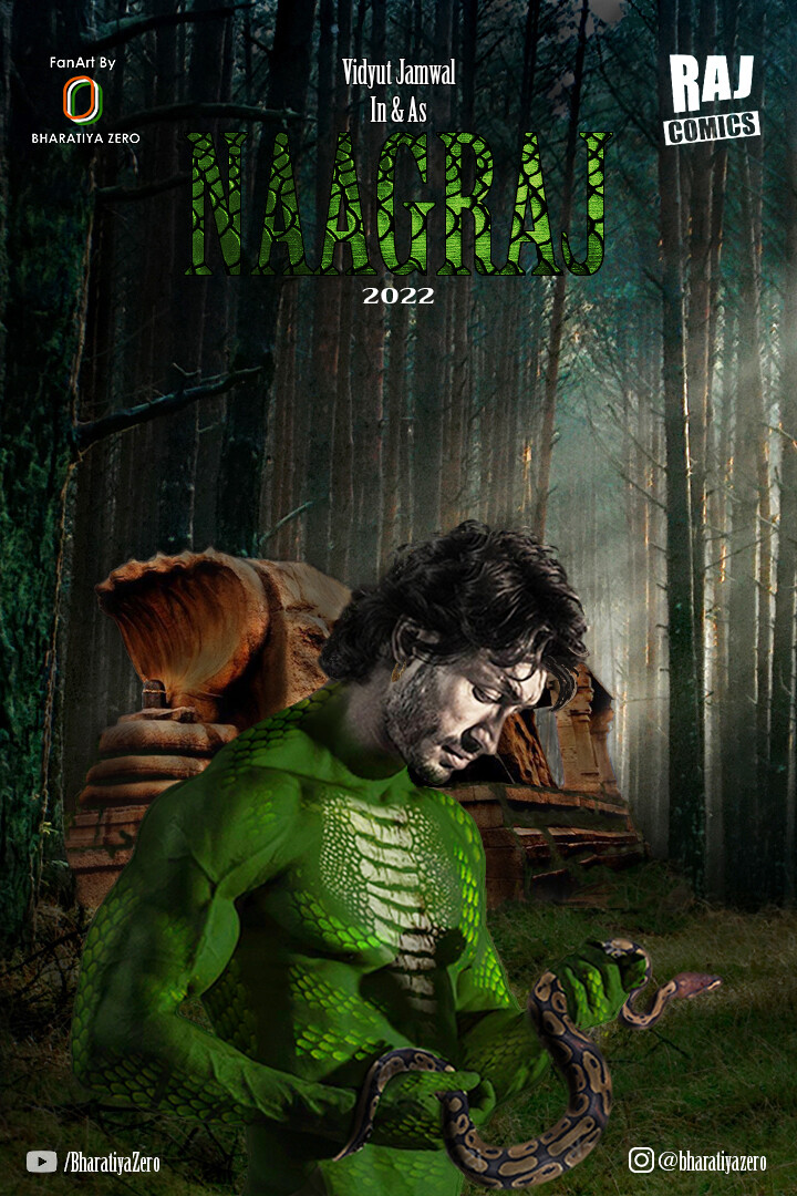 ArtStation - Naagraj | conceptart movie poster