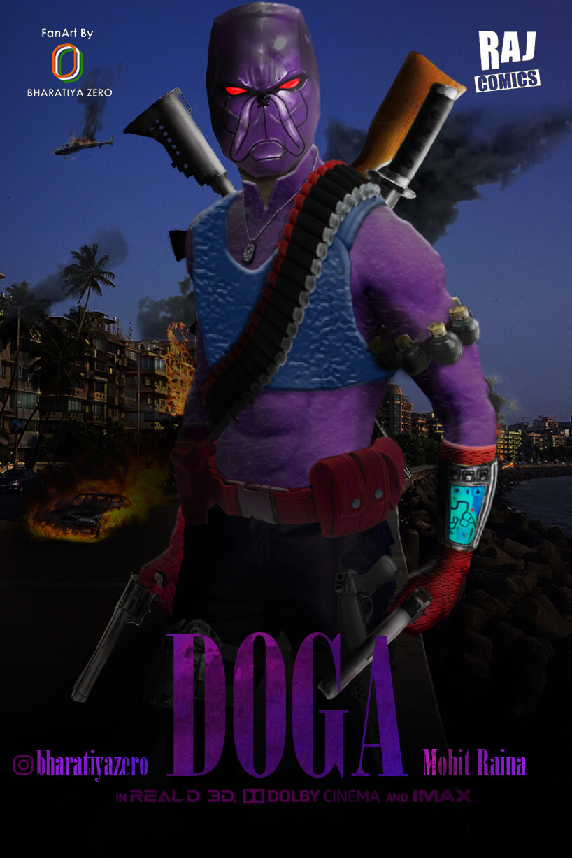 ArtStation - Doga | Concept Movie Poster | mohit Raina
