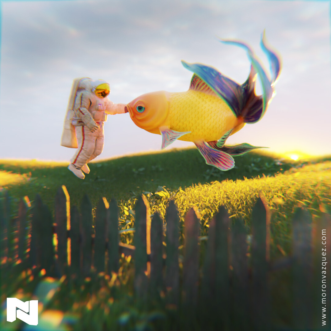 ArtStation - The spaceman