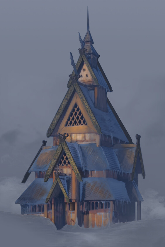 ArtStation - Viking home