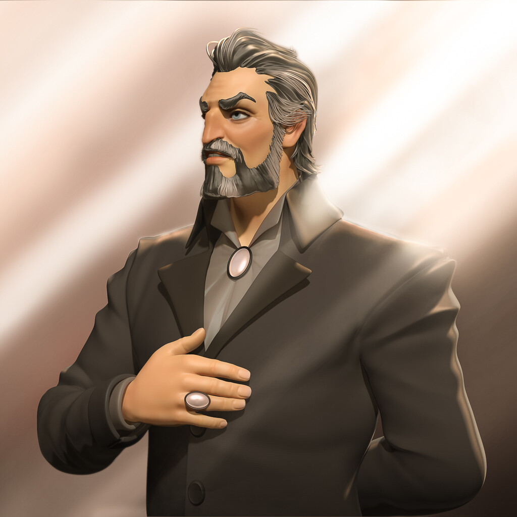 ArtStation - Stylized man