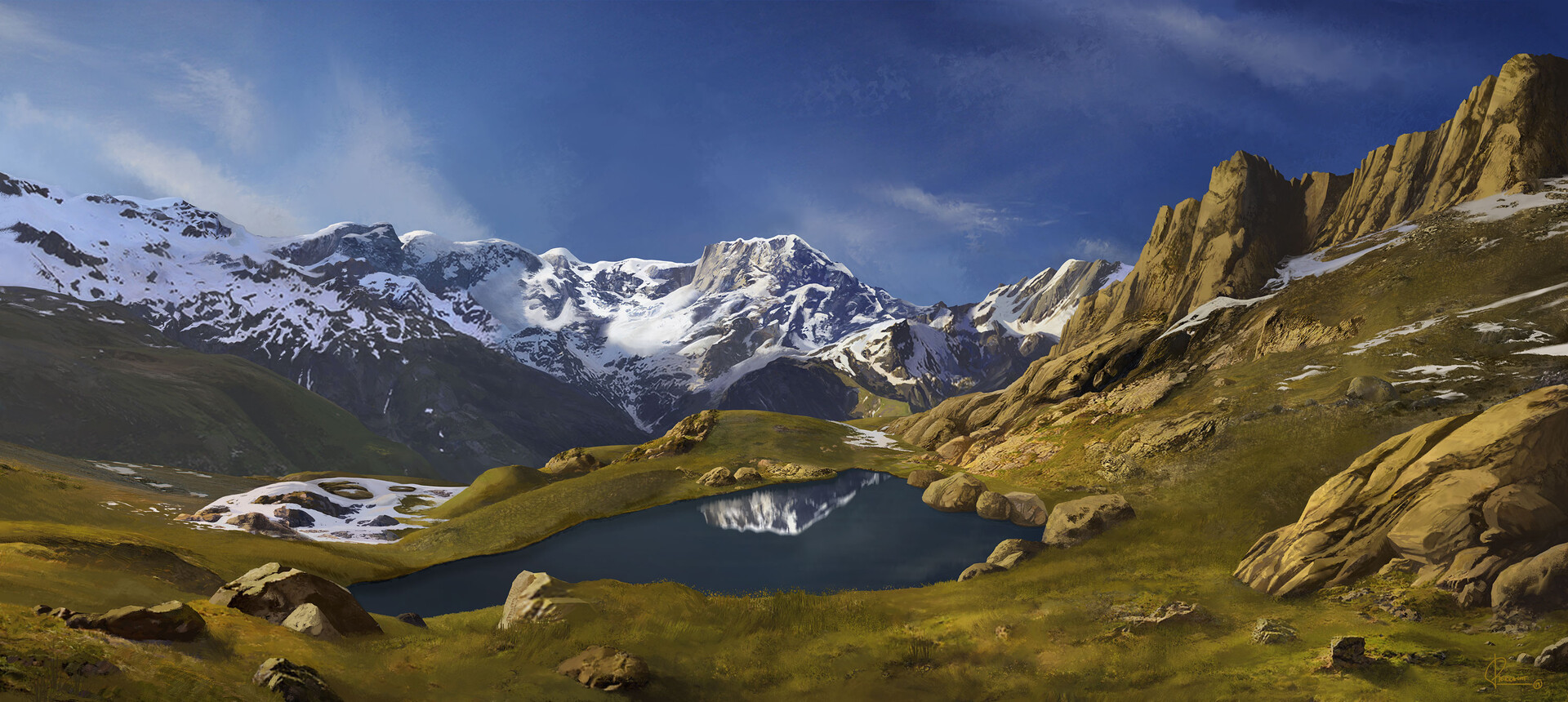 ArtStation - Landscape Painting - Commissions