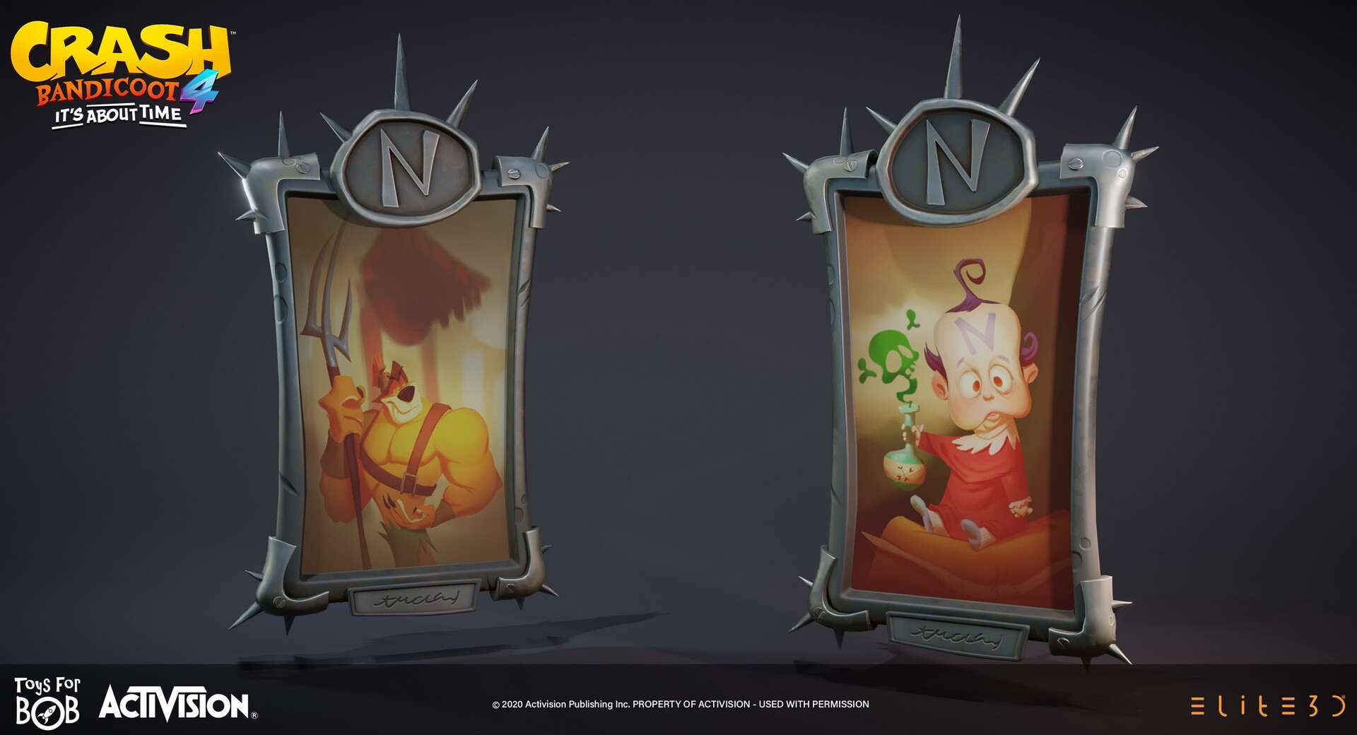 elite3d studio - Crash Bandicoot 4 - Props