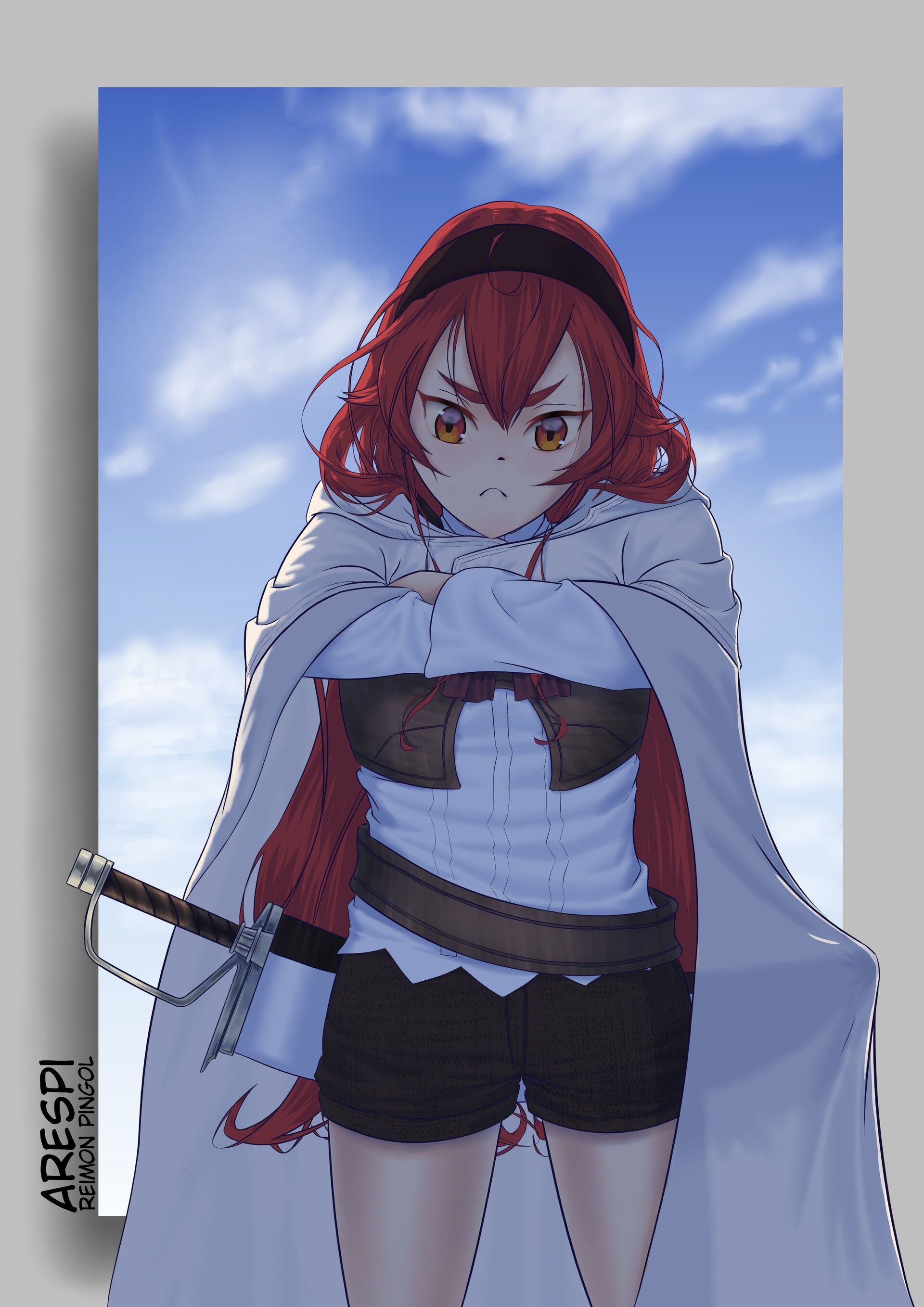 ArtStation - Eris Boreas Greyrat - Mushoku Tensei