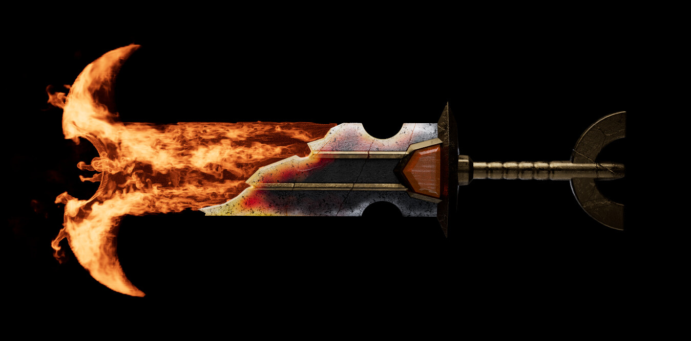 ArtStation - Wip Taeshalach (warcraft sword)