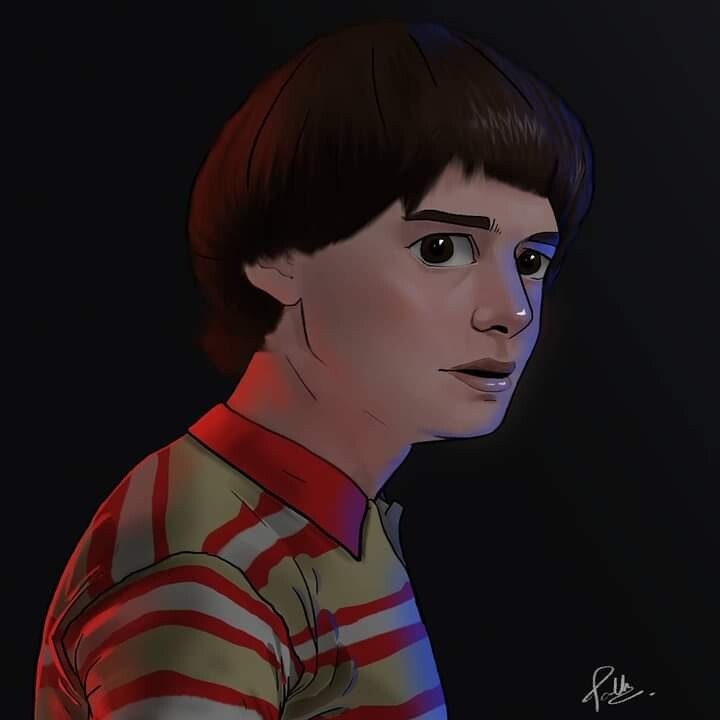ArtStation - Will from Stranger things