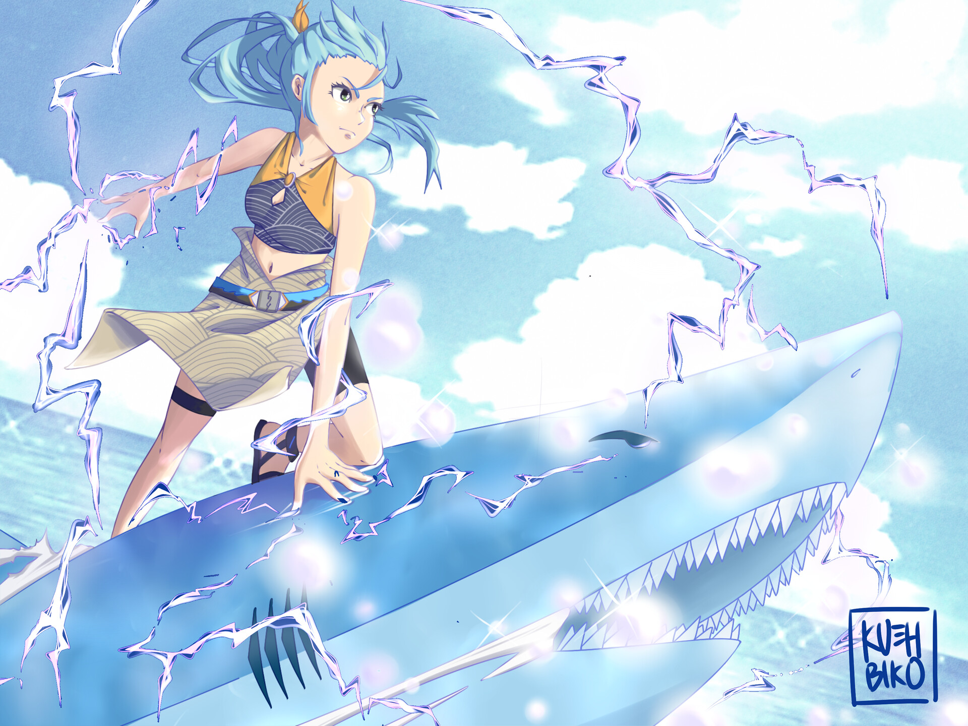 ArtStation - Azure Fang