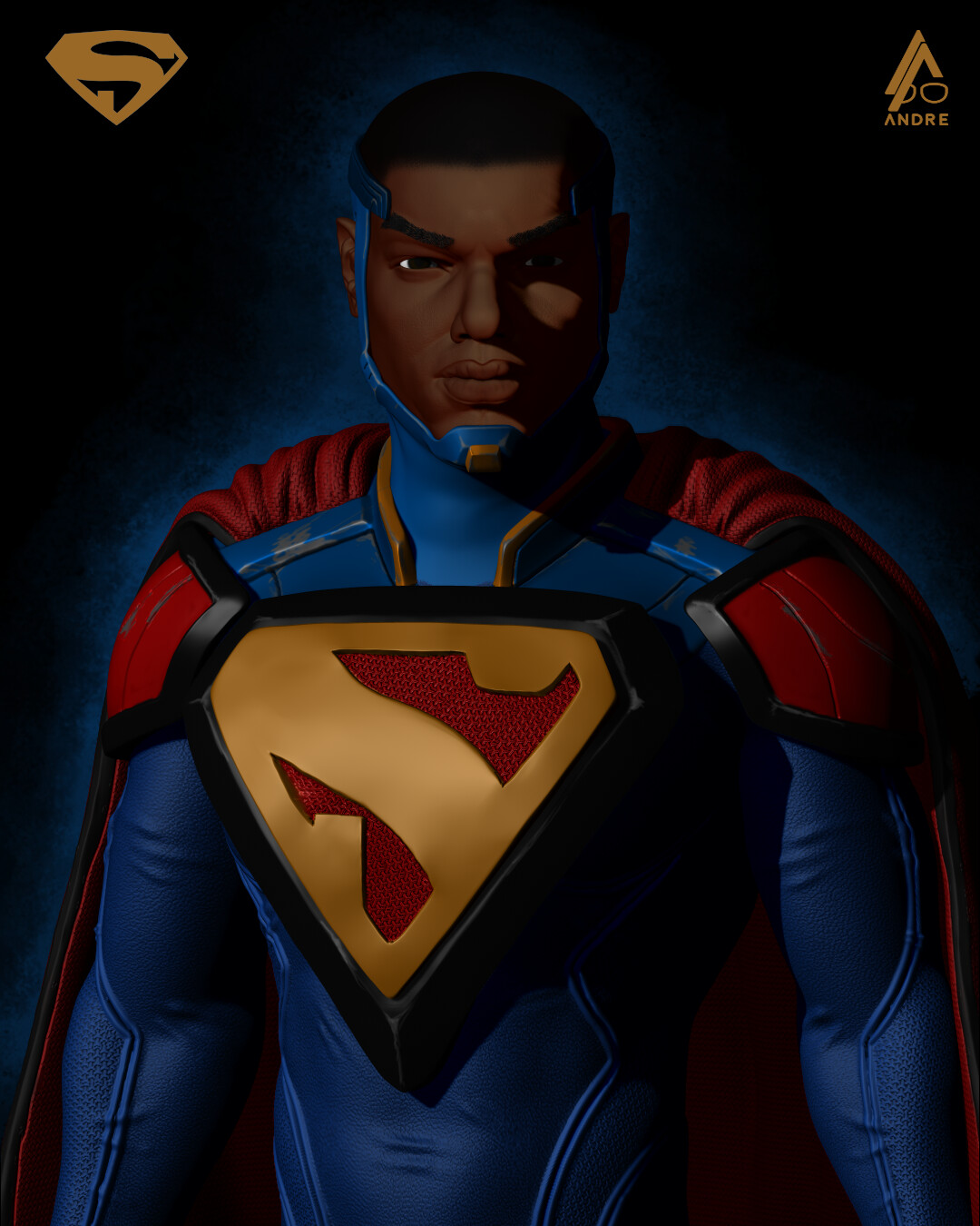 ArtStation - Calvin Ellis - Superman Earth23