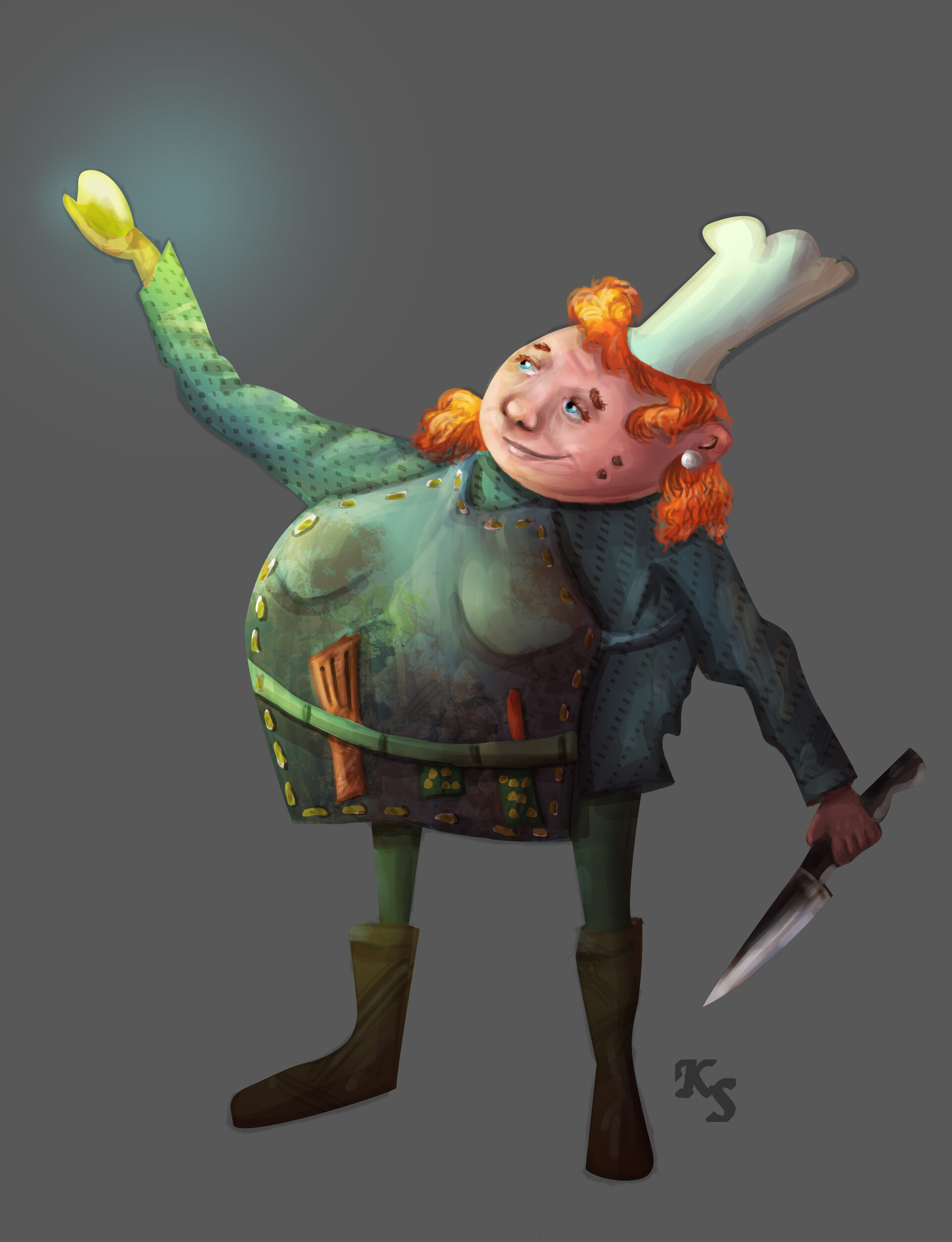 ArtStation - Cook. 2D art