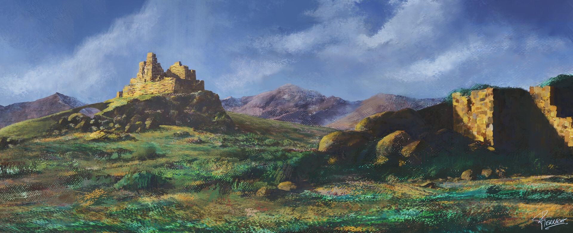 ArtStation - Castle Ruins