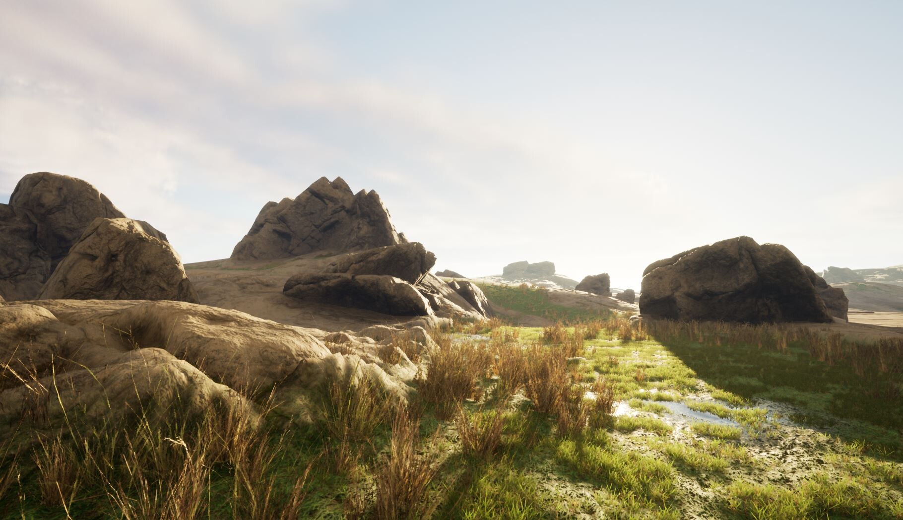 ArtStation - UE4 Hill Scene