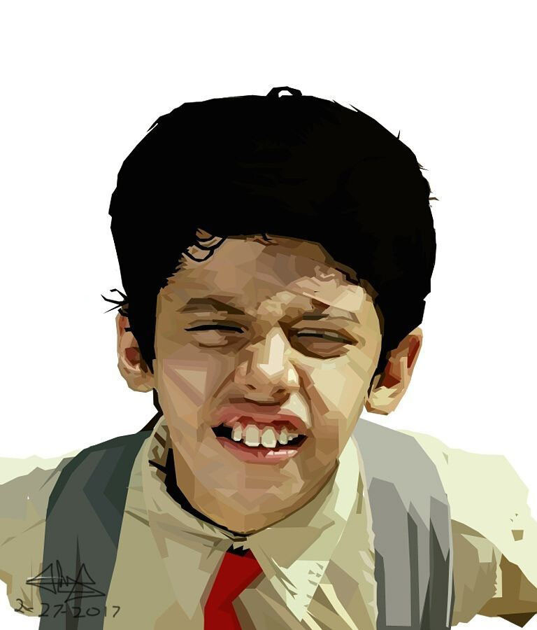 ArtStation - ISHAN AWASTHI vector portrait