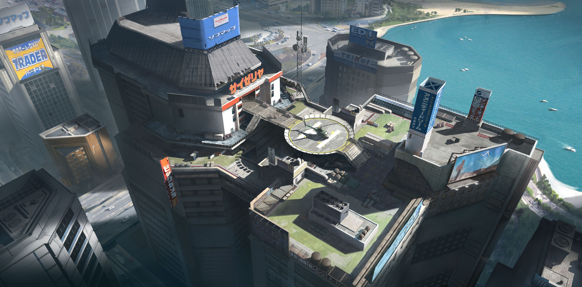 ArtStation - FPS-battle scene