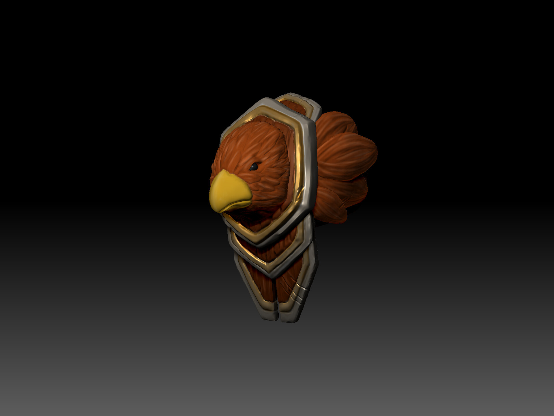 ArtStation - Hi-res Eagle Shoulder Pad