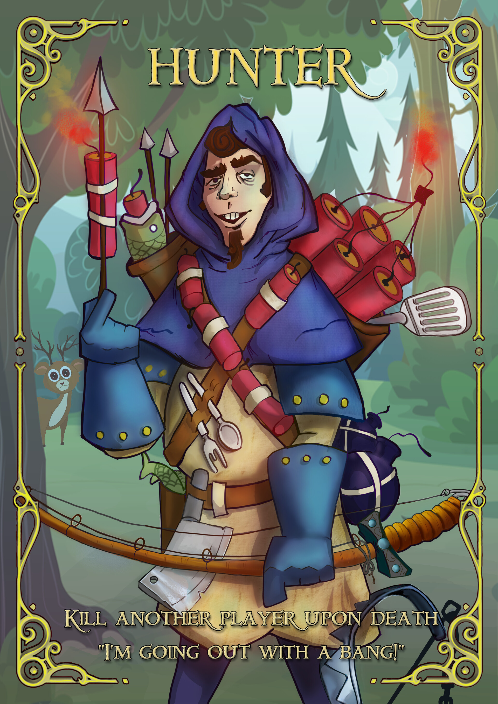 ArtStation - Hunter Card