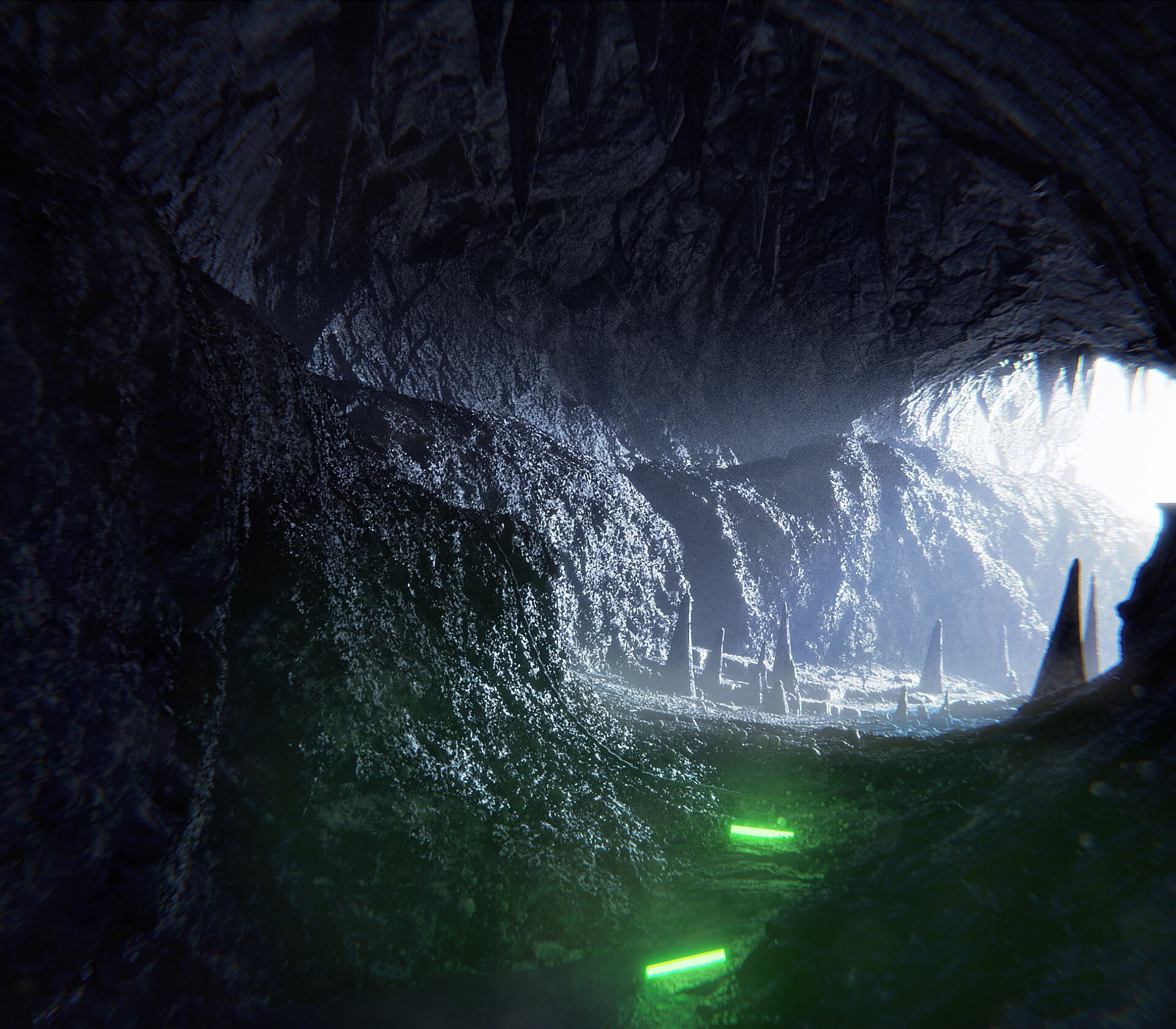 ArtStation - Cave Formation