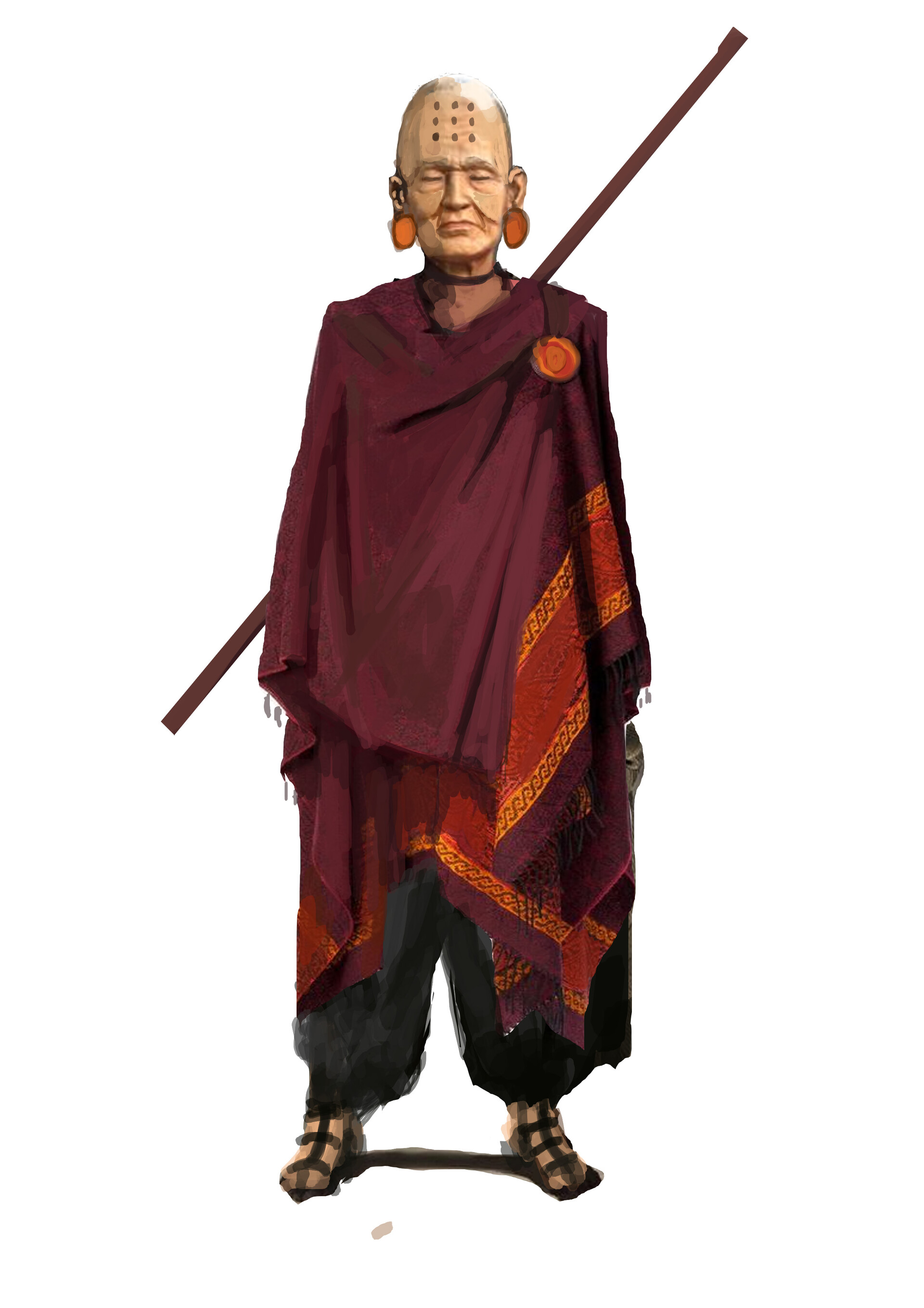 ArtStation - monk