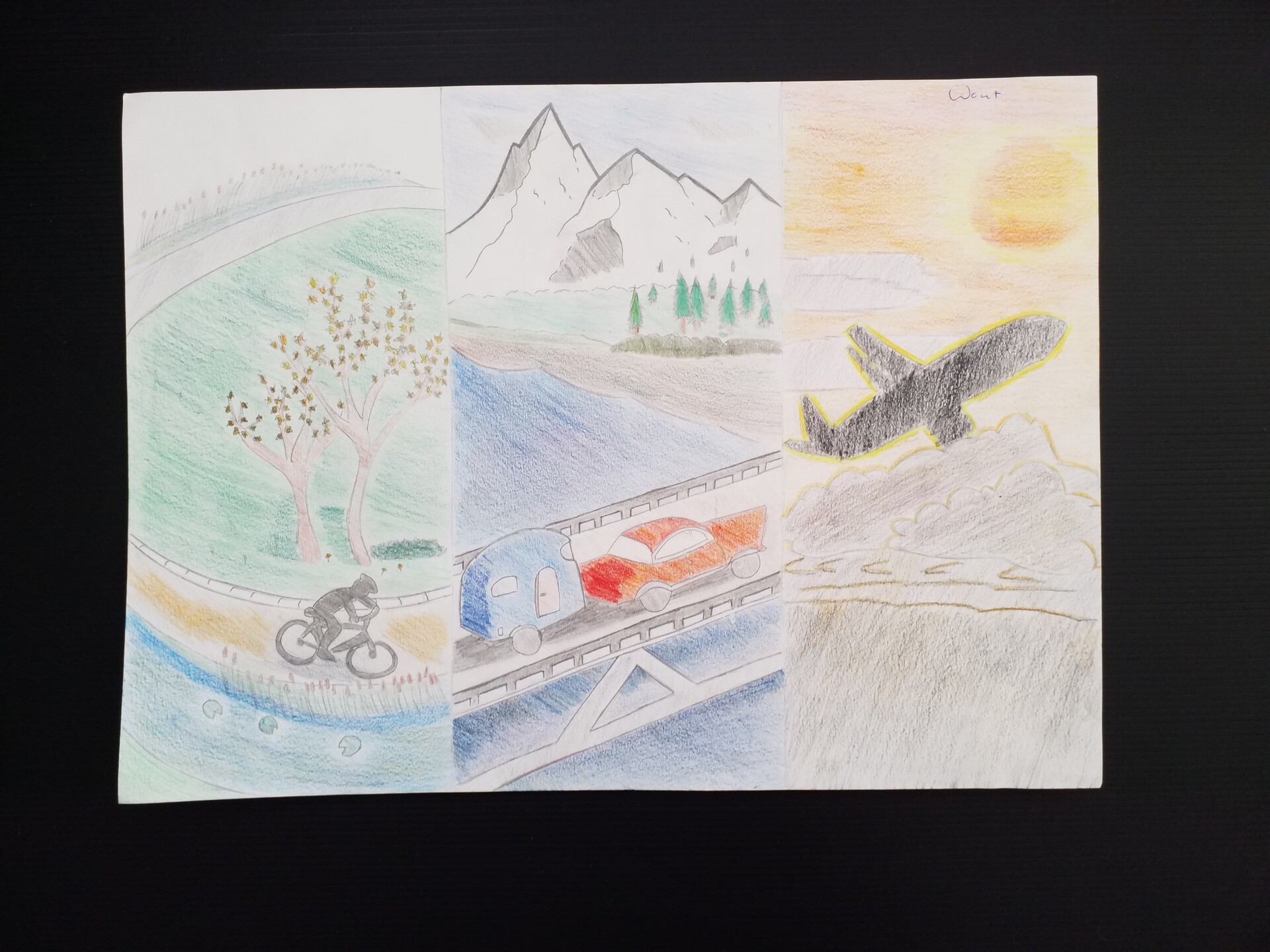 ArtStation - 2017 Drieluik | reizen