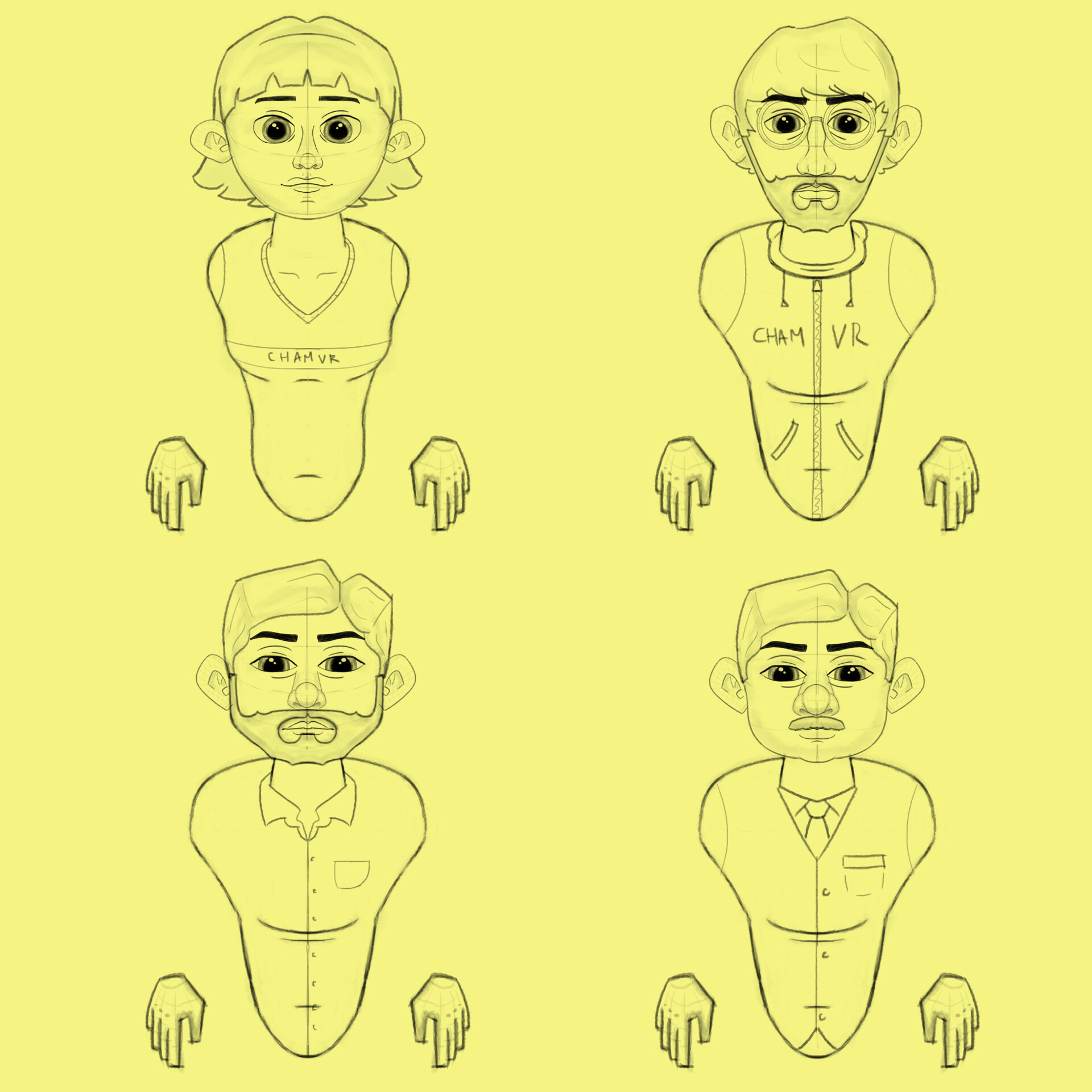 Elliot Angulo - Avatar Design, Modeling and Texturing for VR - ChamVR