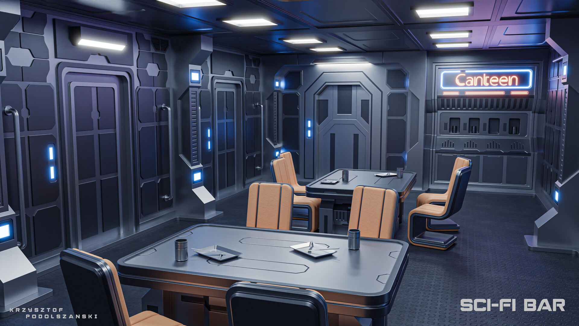 Krzysztof Podolszański - Sci-fi Bar