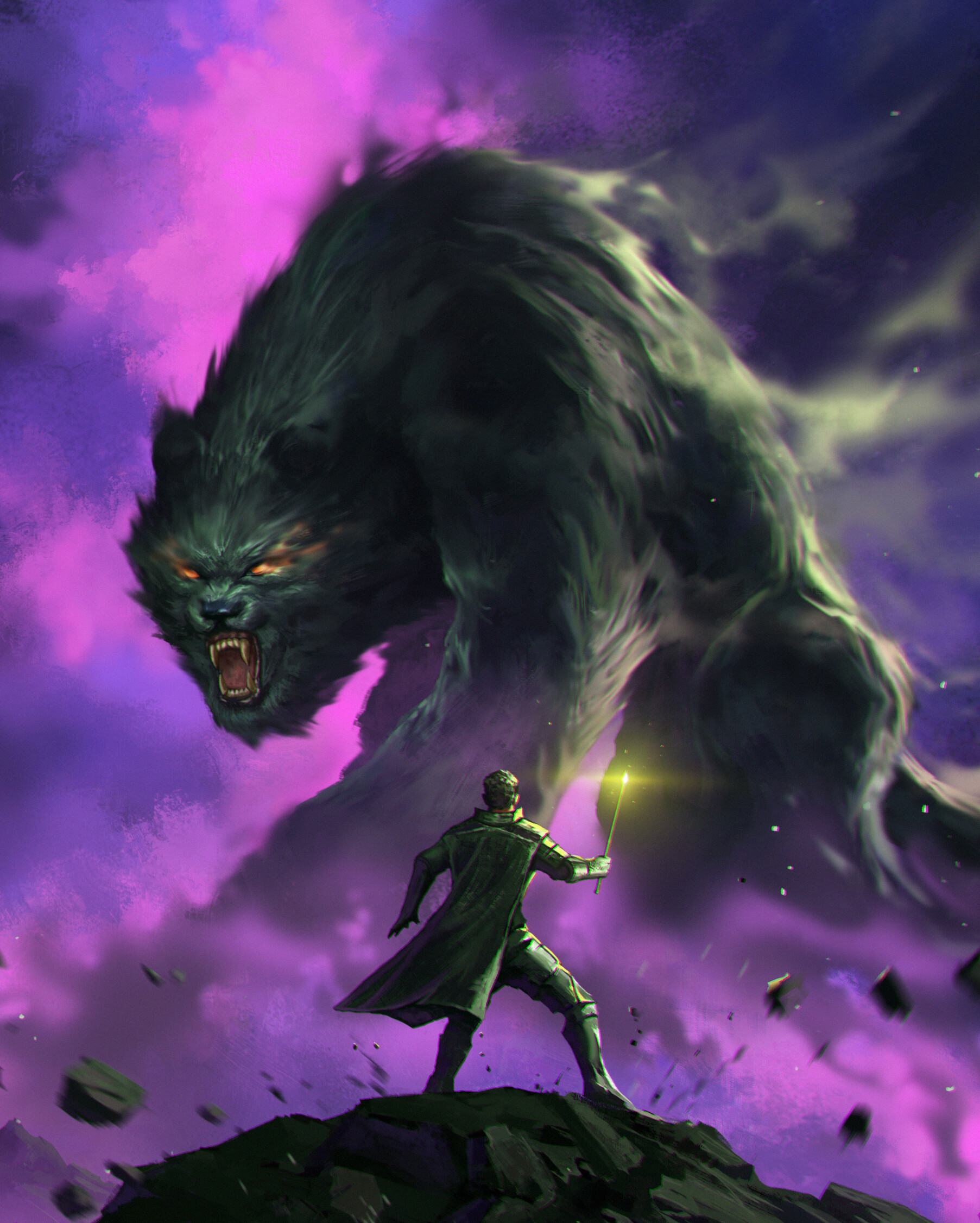 ArtStation - -SHADOW OF A DEAD GOD-