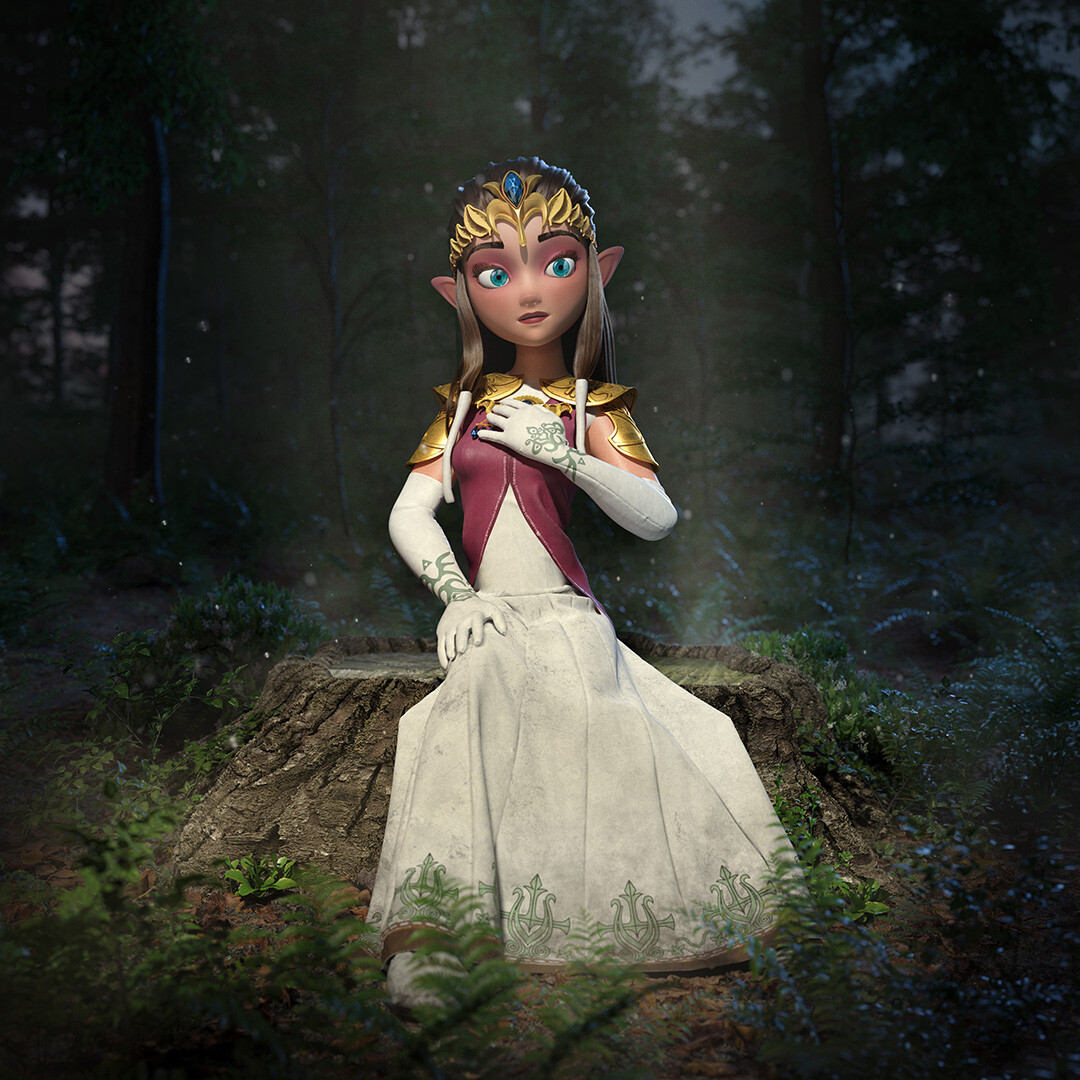 ArtStation - Princess Zelda