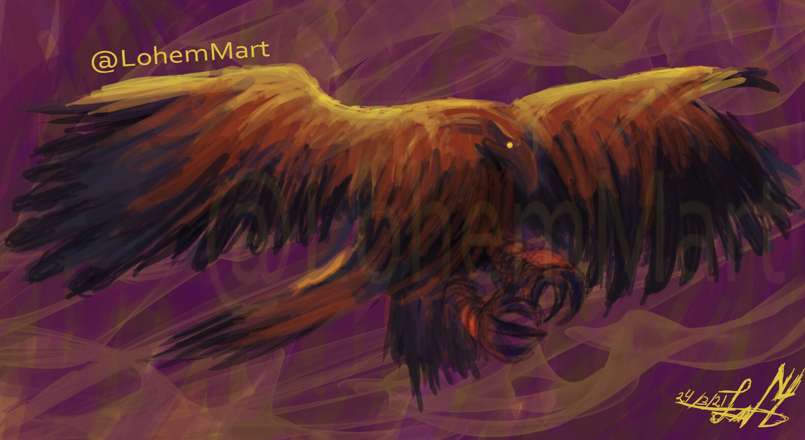 ArtStation - Magic Falcon