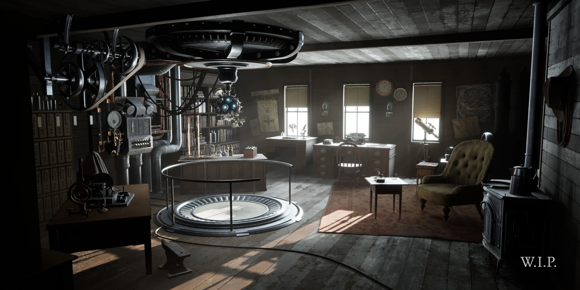 ArtStation - The Lab - W.I.P.