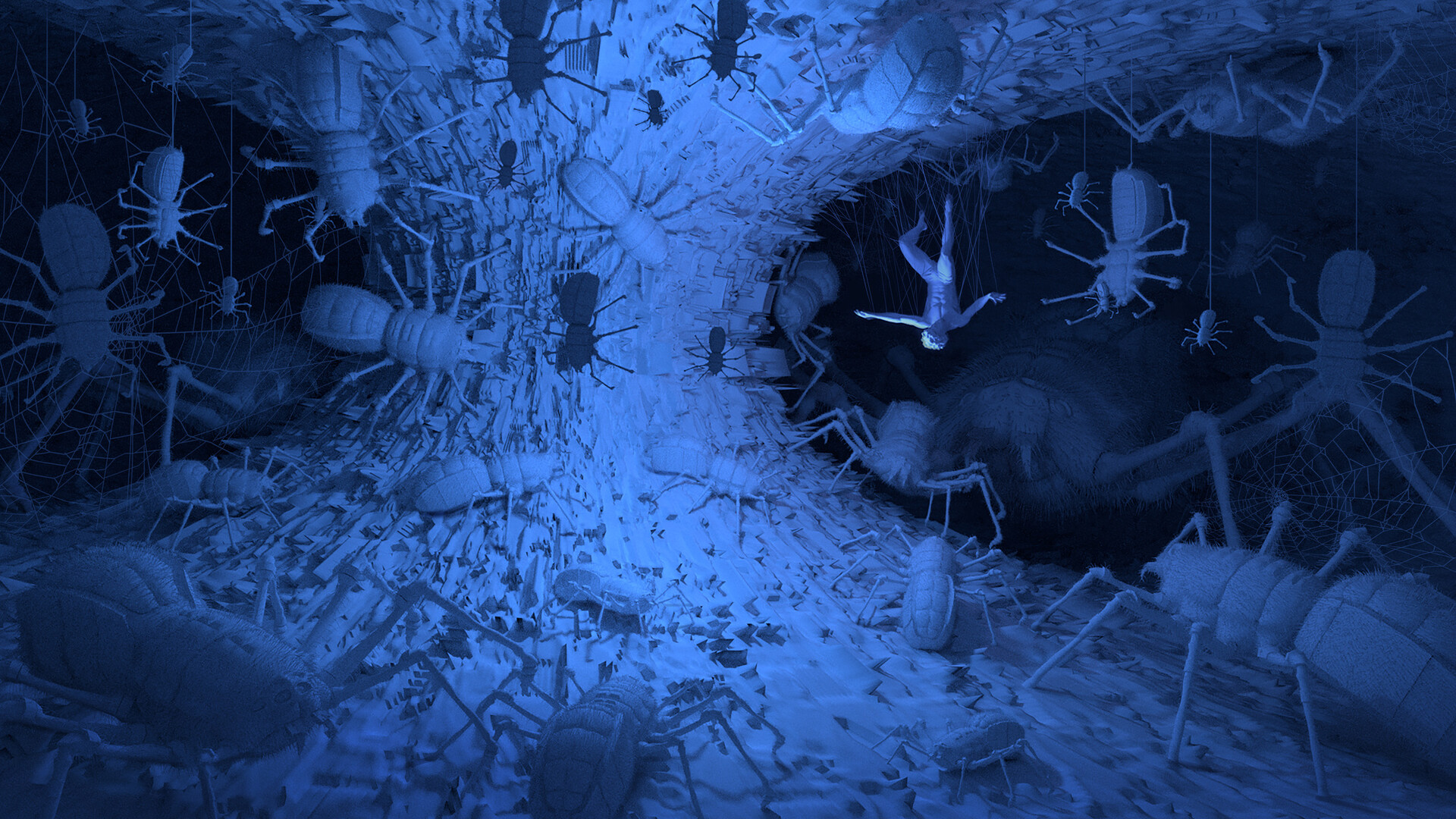 ArtStation - Exposure Therapy- Fear of the Spiders