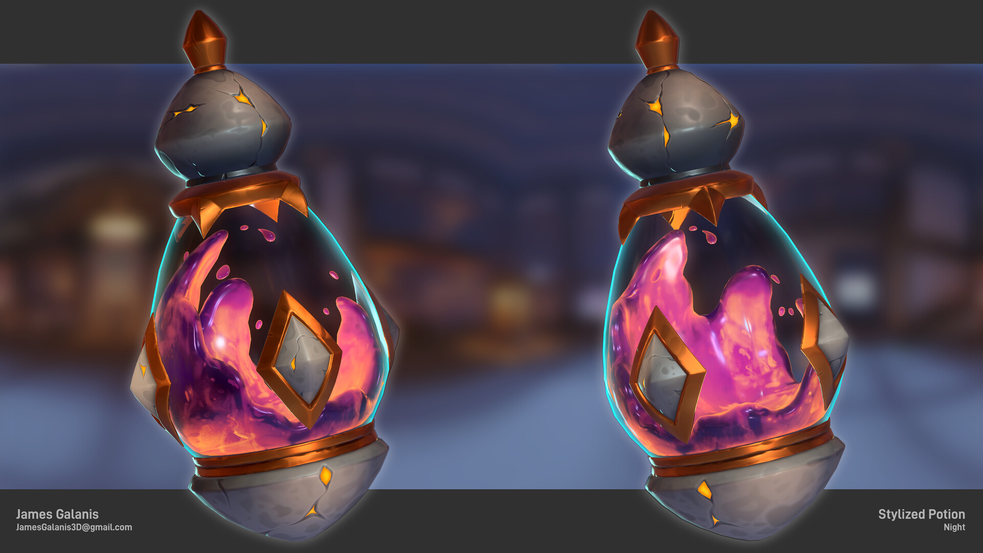 James Galanis - Stylized PBR Potion